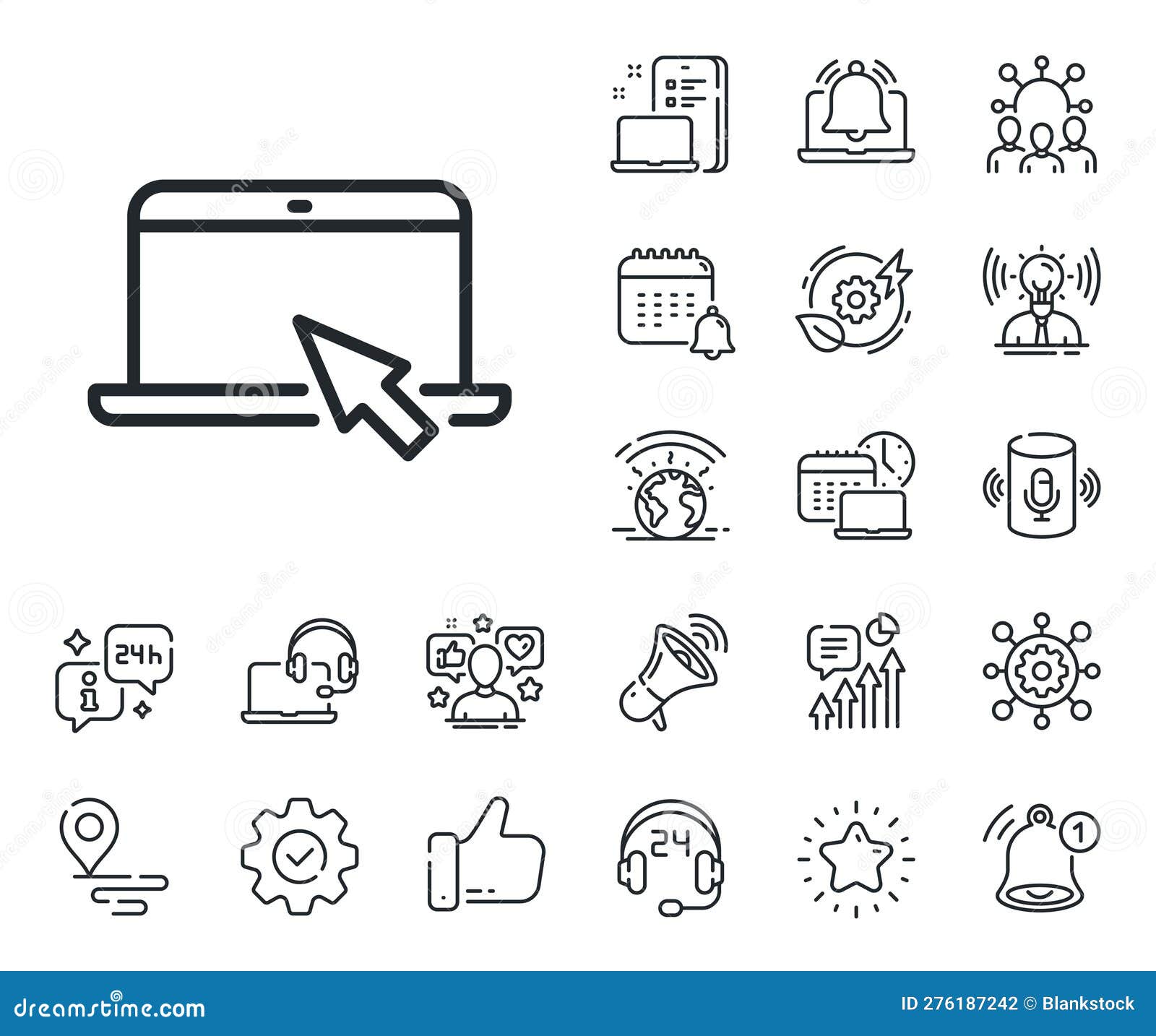 Laptop Computer Icon. Notebook Sign. Place Location, Technology and ...