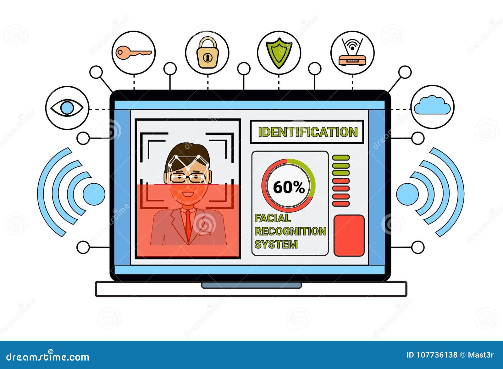 Laptop Computer Identification System Biometrical Identification ...