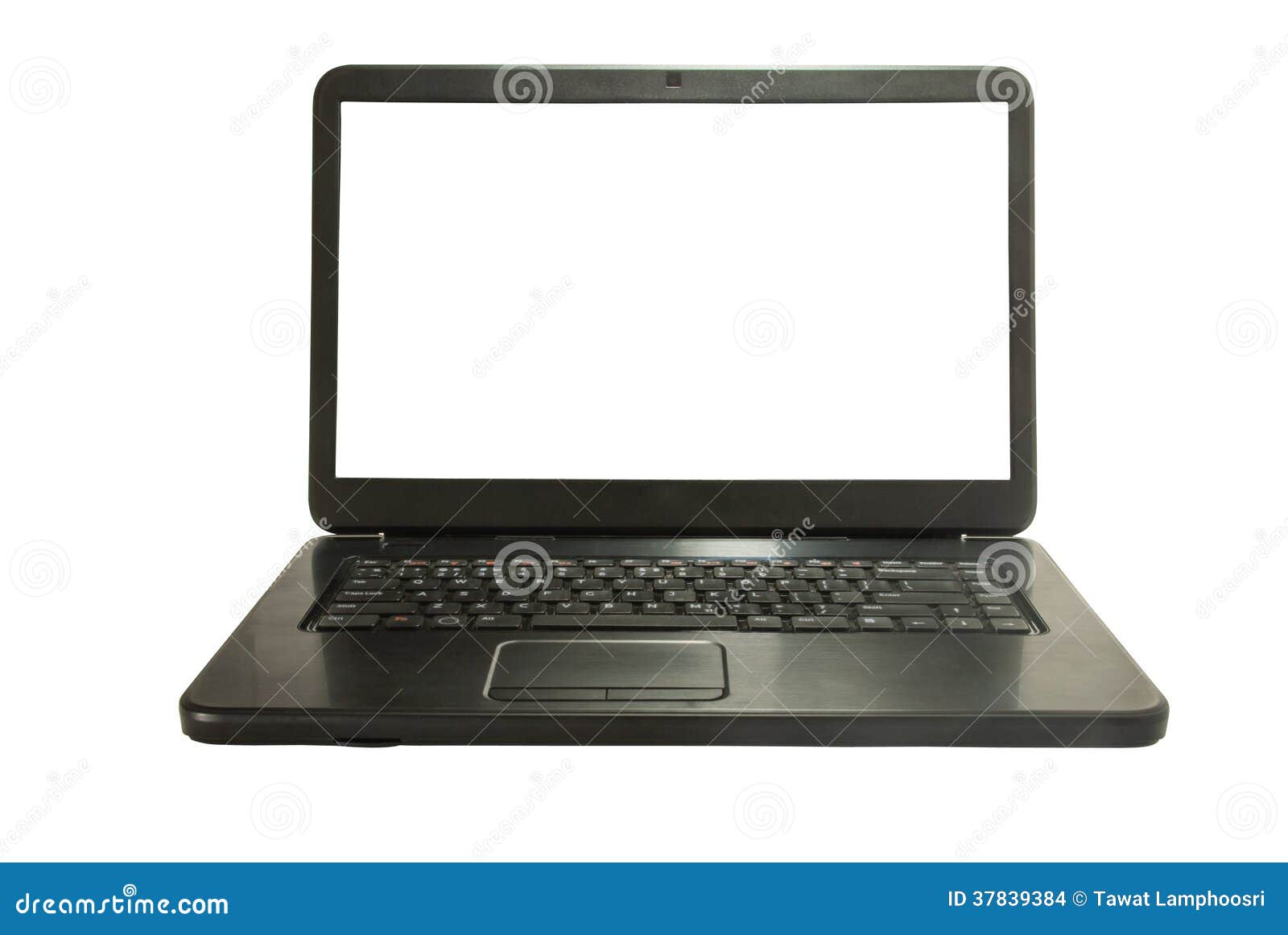 Laptop Computer Isolated stock photo. Image of clipping - 37839384