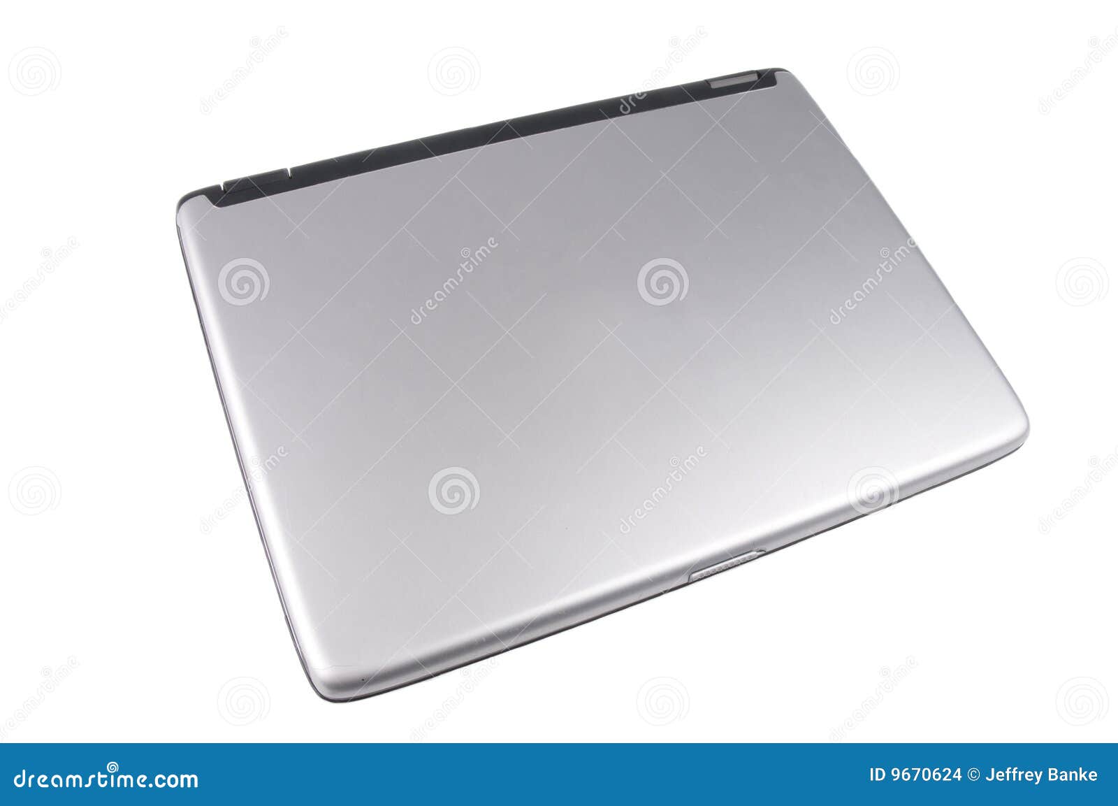 Laptop Computer Isolated on White Stock Photo - Image of mobile, slim ...