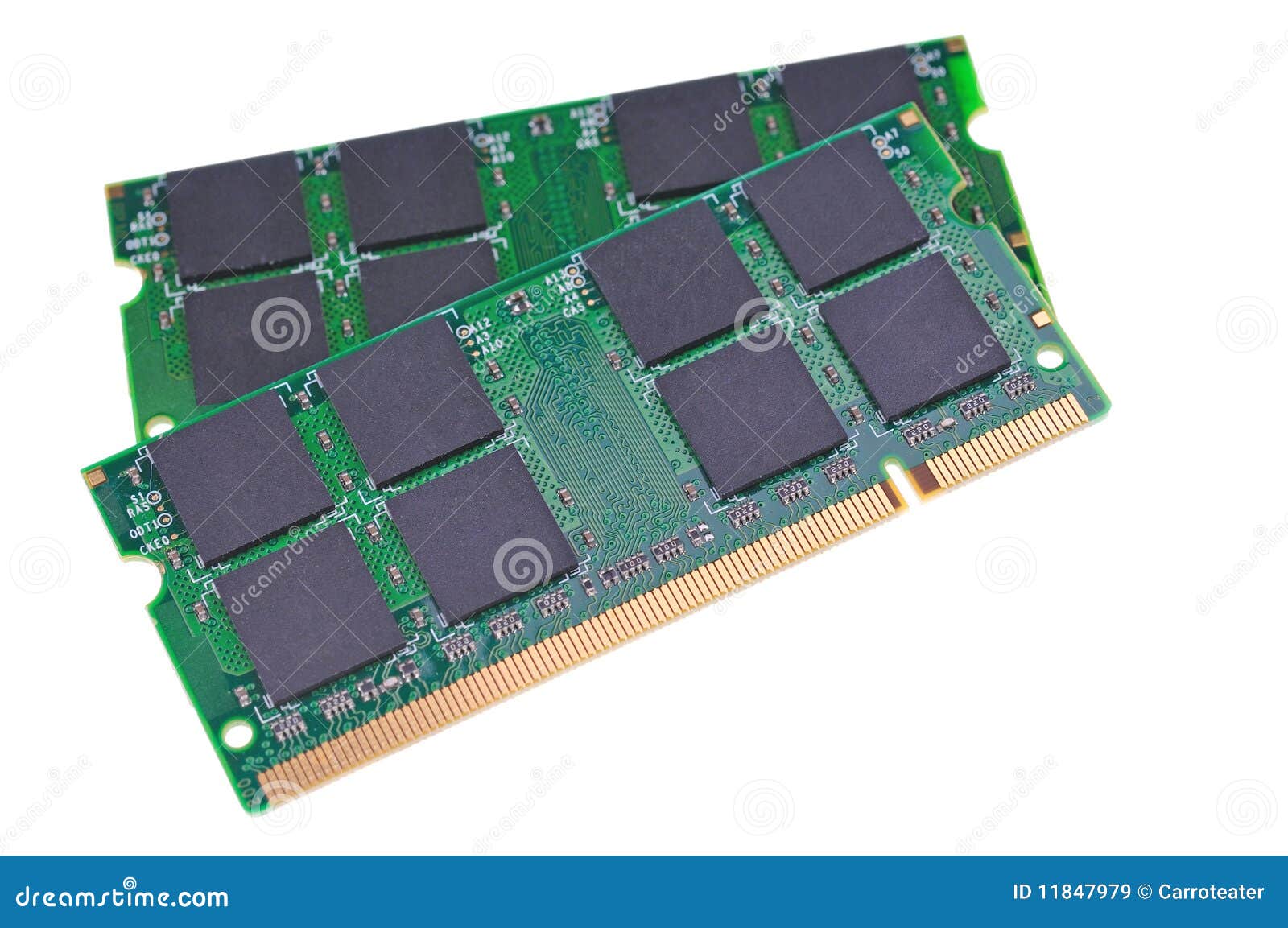 Laptop computer memory stock image. Image of byte, notebook - 11847979