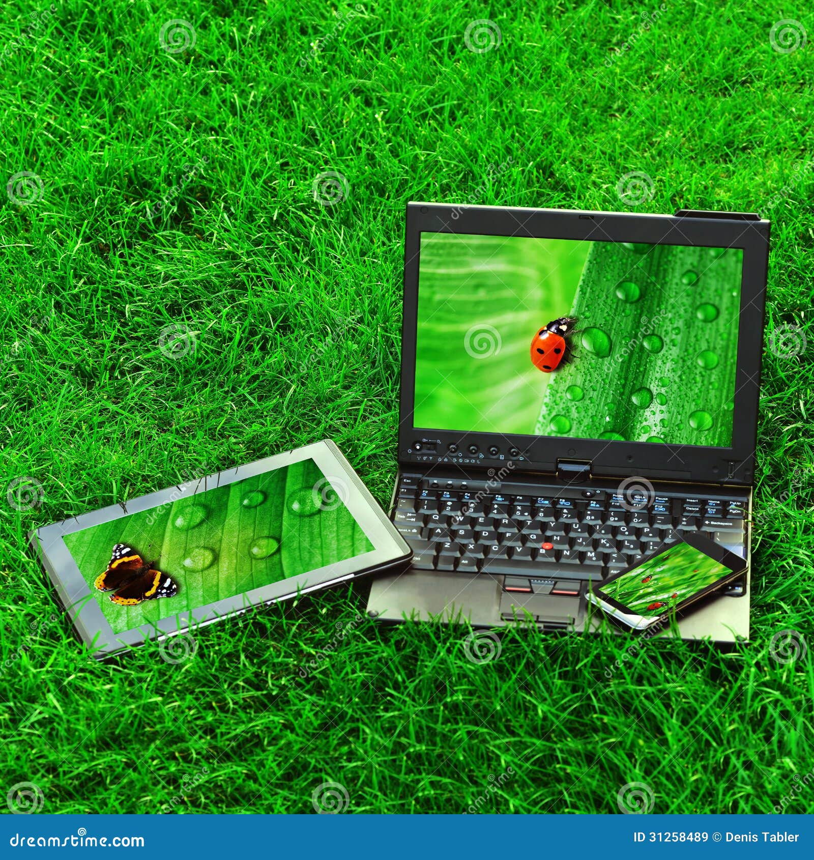 Laptop computer stock image. Image of device, business - 31258489