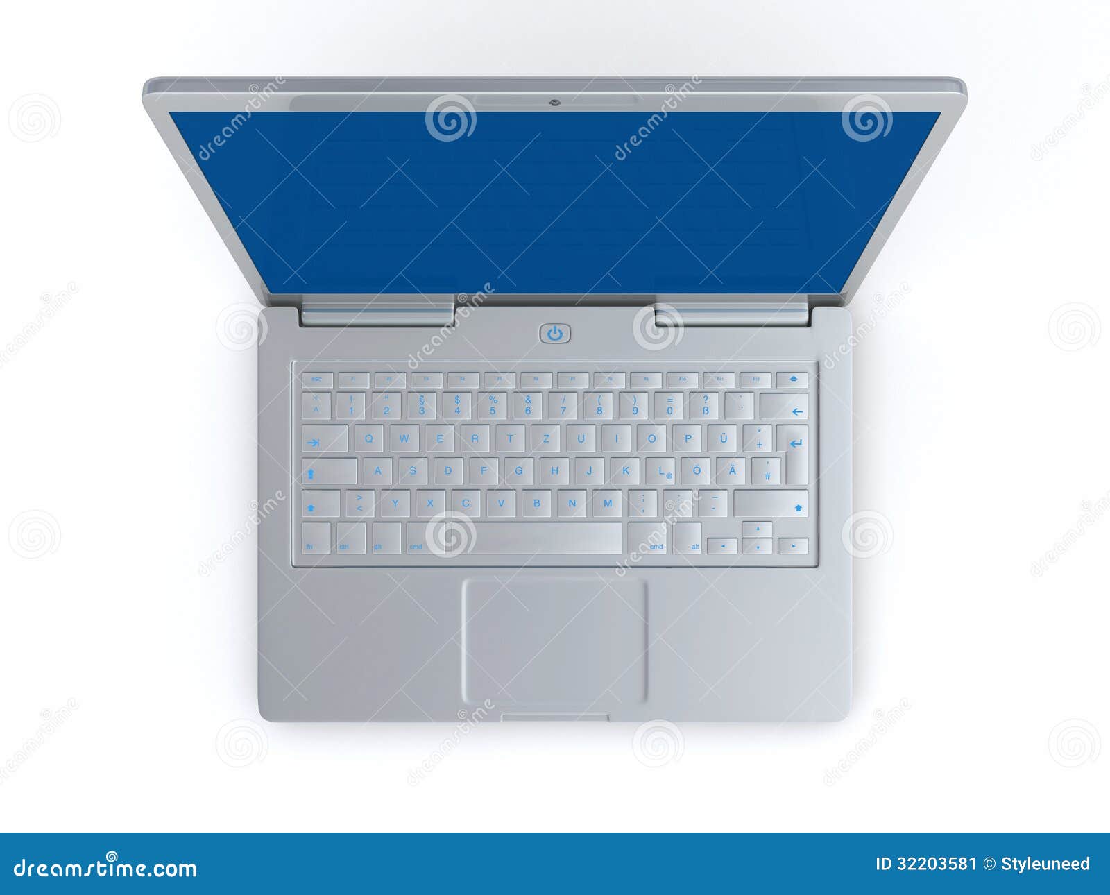 Laptop computer stock illustration. Illustration of computer - 32203581