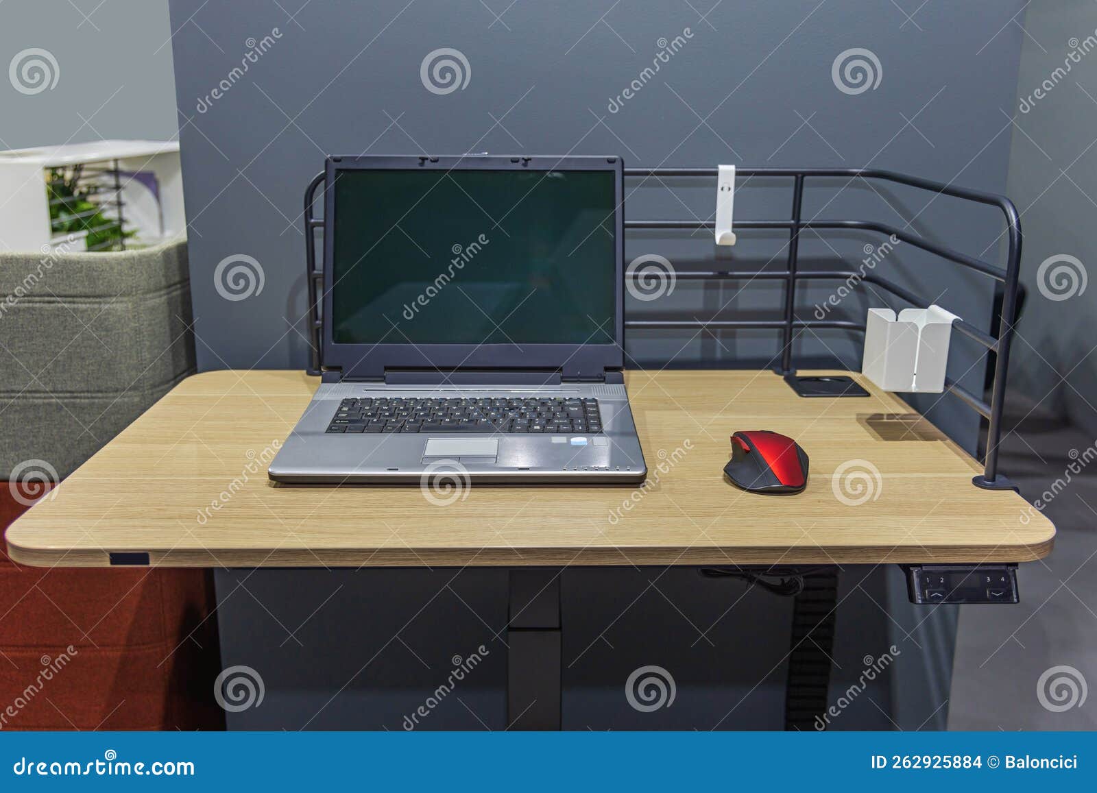 Small Desk Notebook stock photo. Image of 2022, modern - 262925884