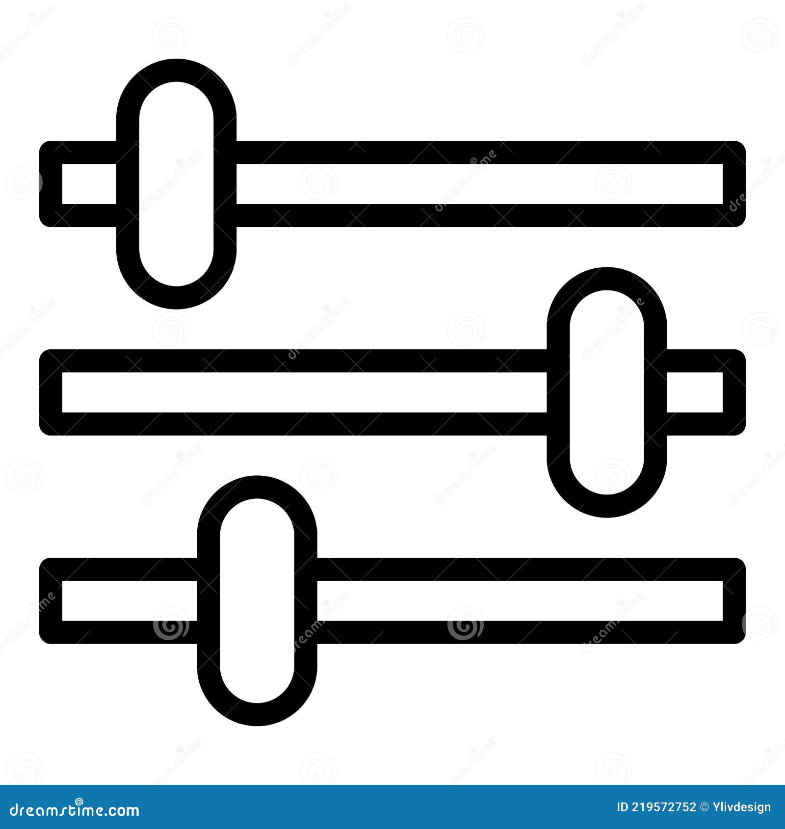 Laptop Control Icon, Outline Style Stock Vector - Illustration of ...