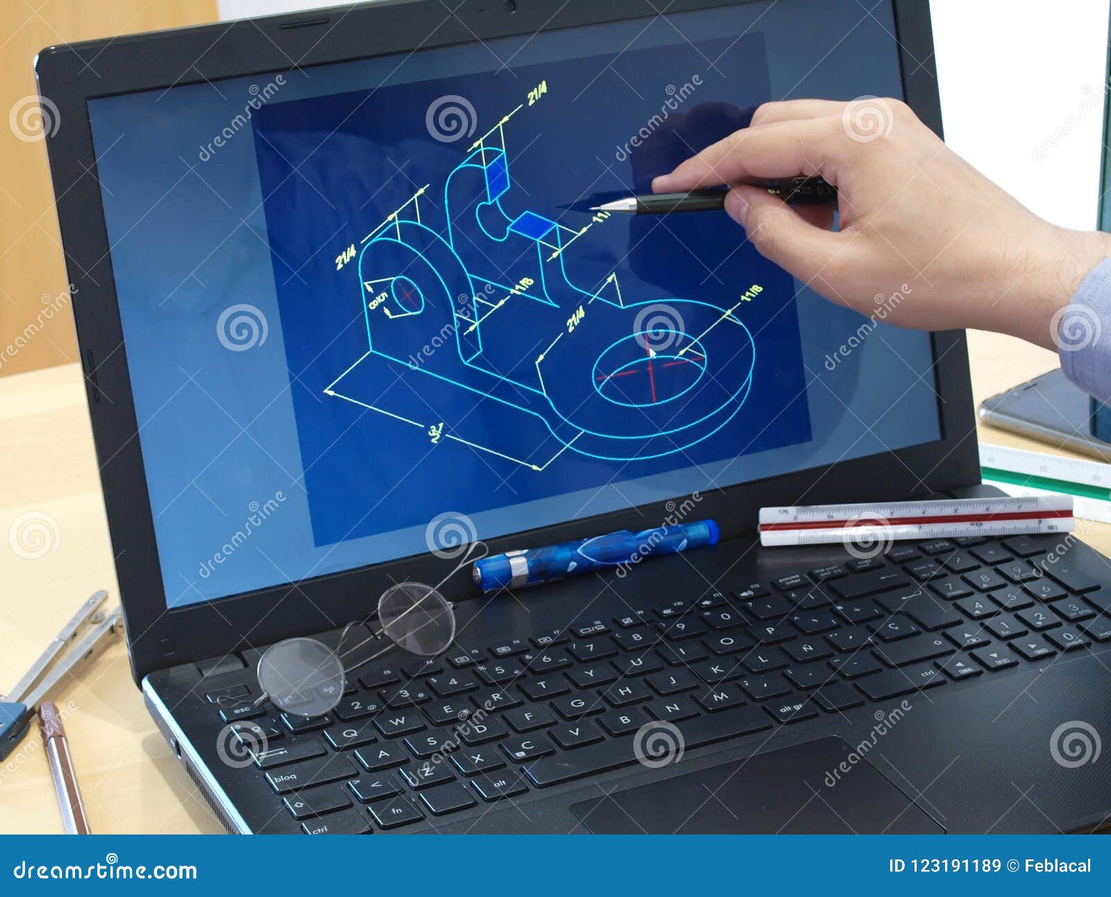 Laptop design stock image. Image of scheme, development - 123191189