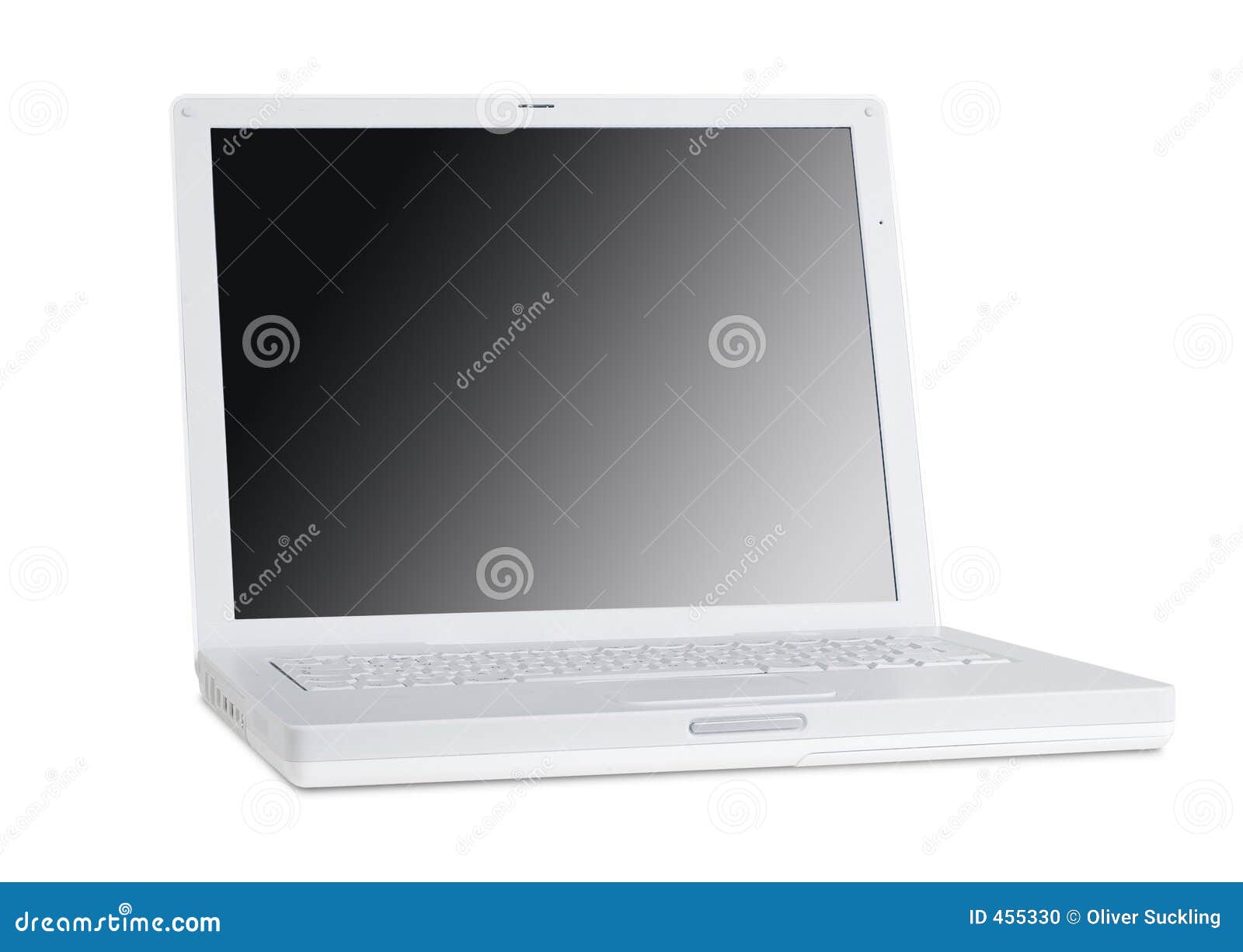 Laptop facing right stock photo. Image of ibook, powerbook - 455330