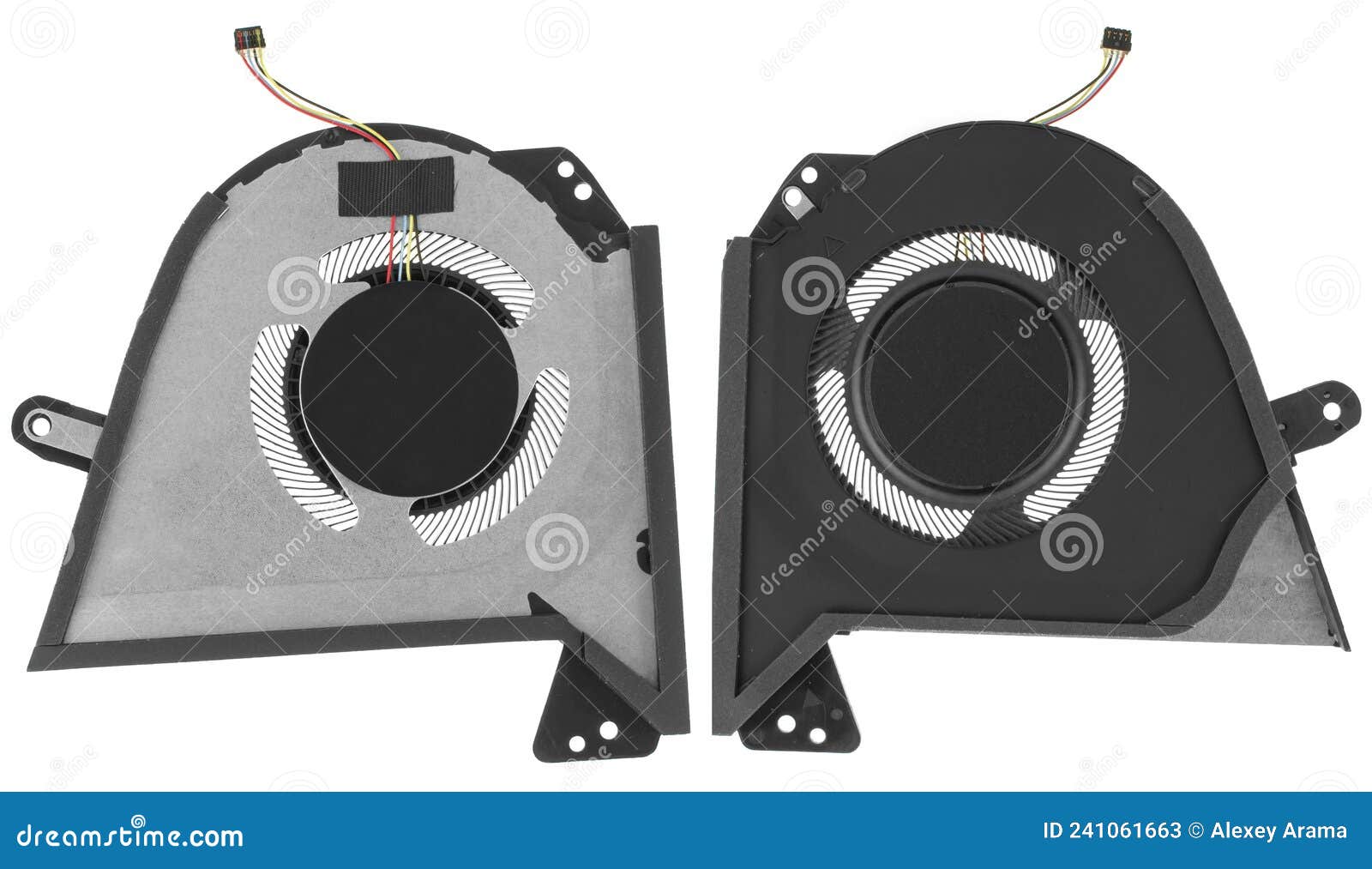 Laptop Fan, Active Cooling System, Spare Parts for a Computer, on a ...