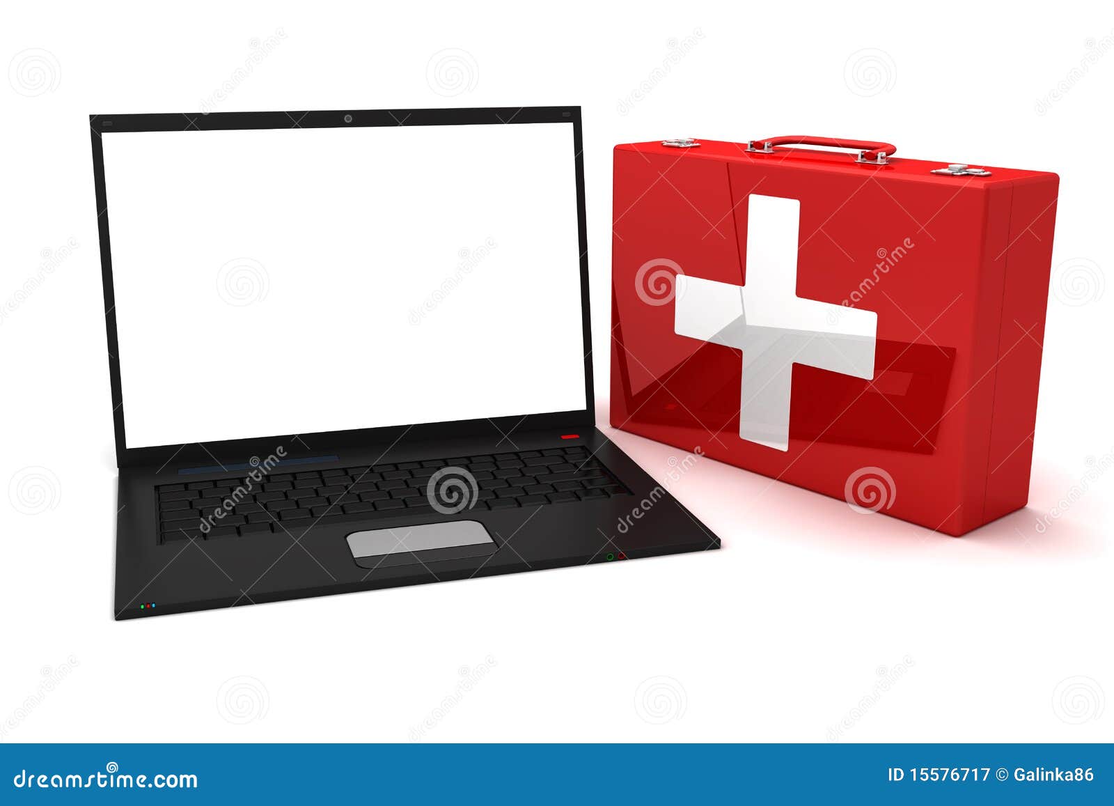 Laptop first aid editorial photography. Illustration of flat - 15576717