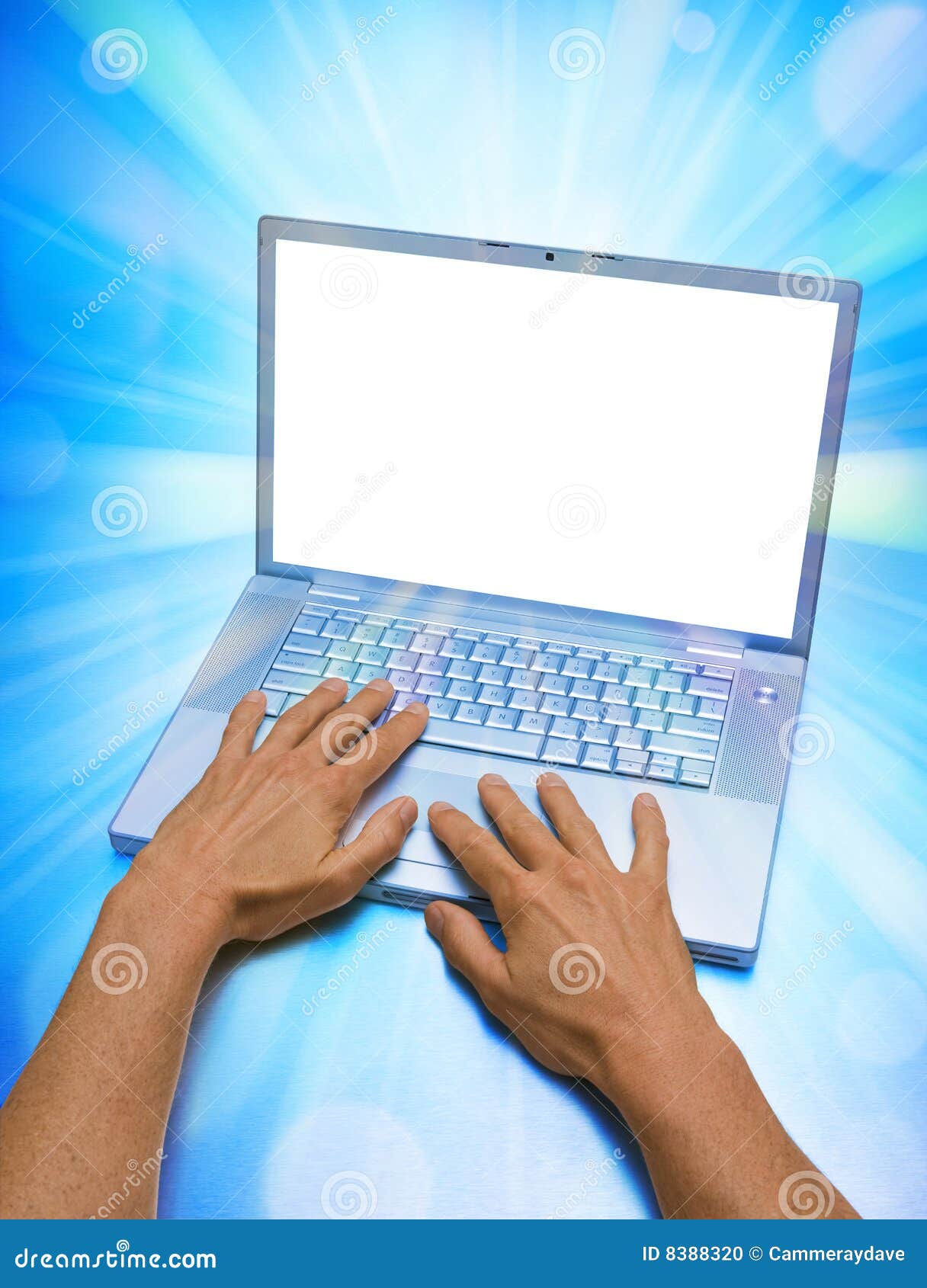 Laptop Het Gebruik Van De Computer Stock Foto - Image of verbeelding ...