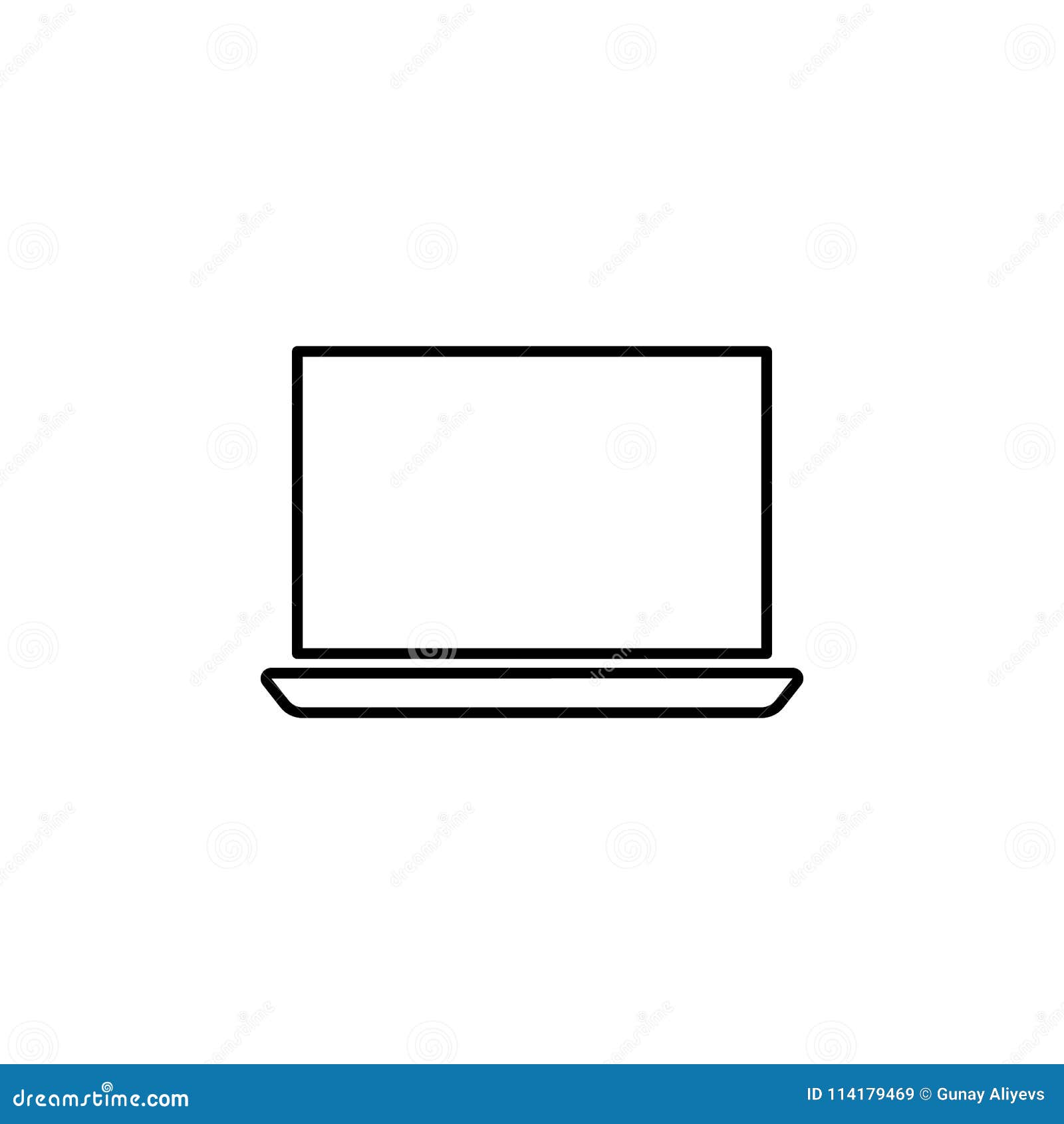 Simple Laptop Icon