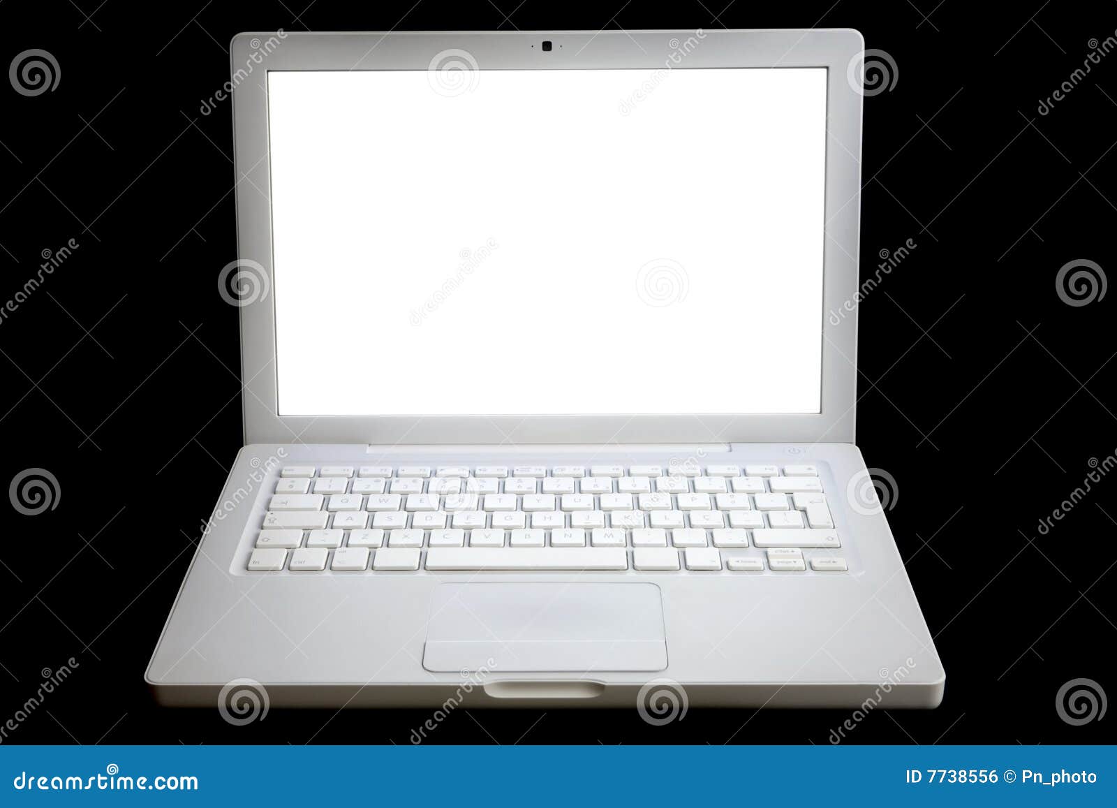 Laptop isolated 02 stock photo. Image of information, tech - 7738556