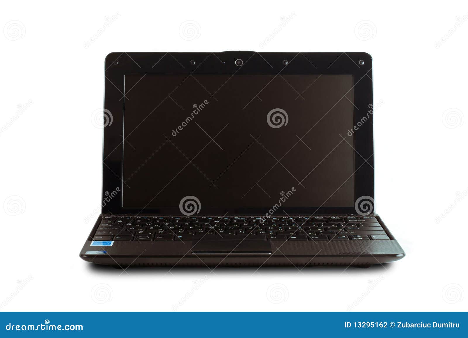 Laptop isolated stock photo. Image of keyboard, computer - 13295162