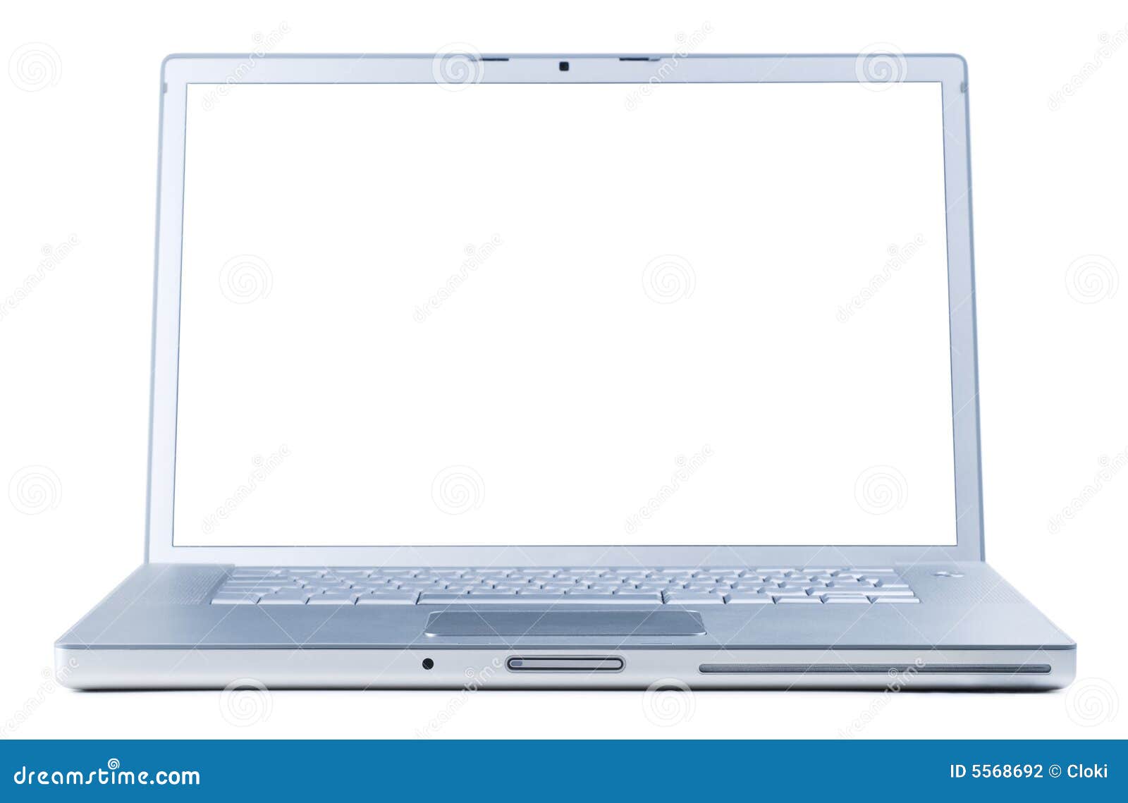 Laptop isolated stock photo. Image of advanced, computer - 5568692