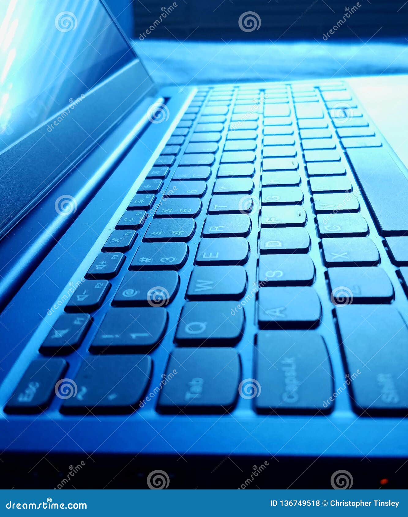 Laptop keyboard stock photo. Image of keyboard, laptop - 136749518