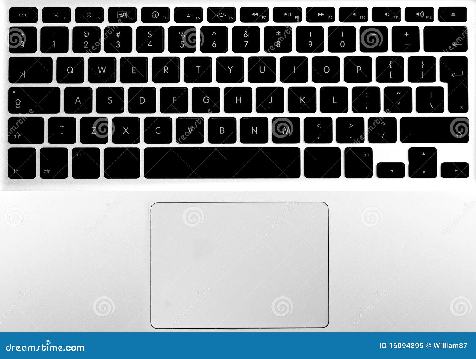 Laptop keyboard stock image. Image of digital, computer - 16094895