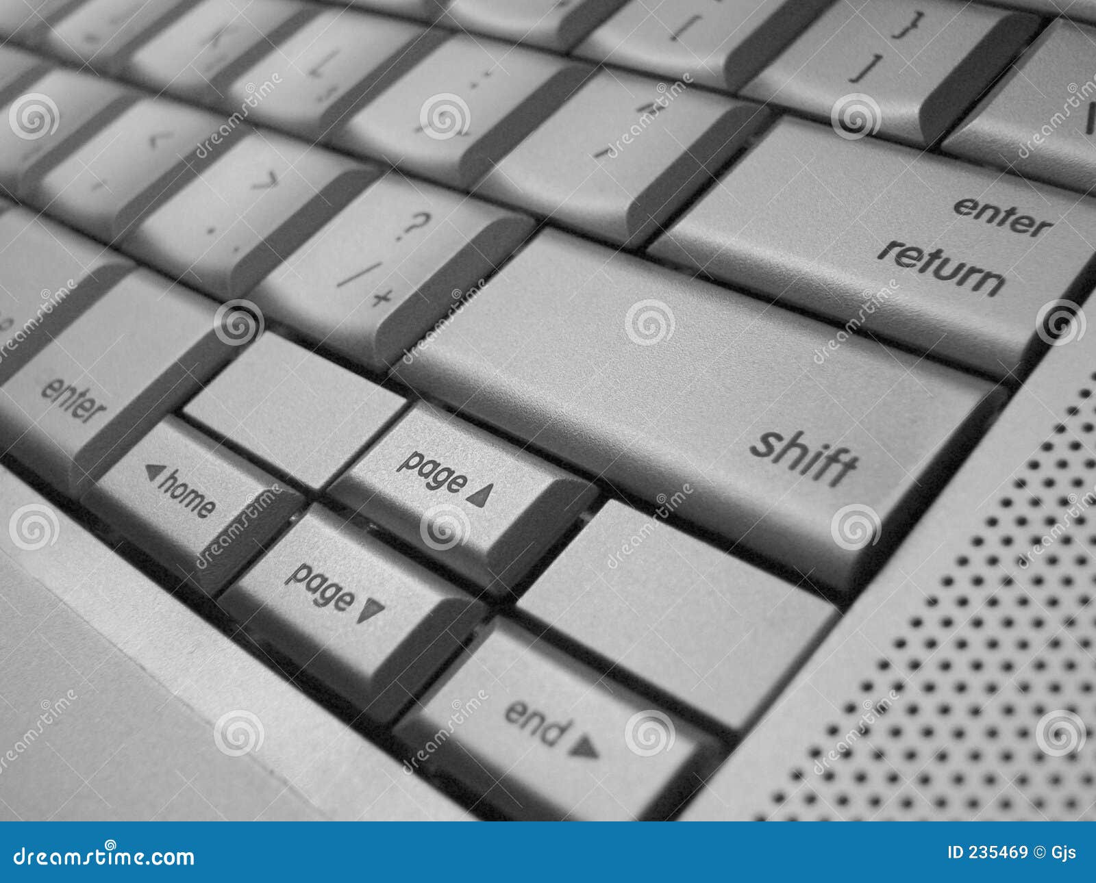 Laptop keyboard stock image. Image of home, page, enter - 235469