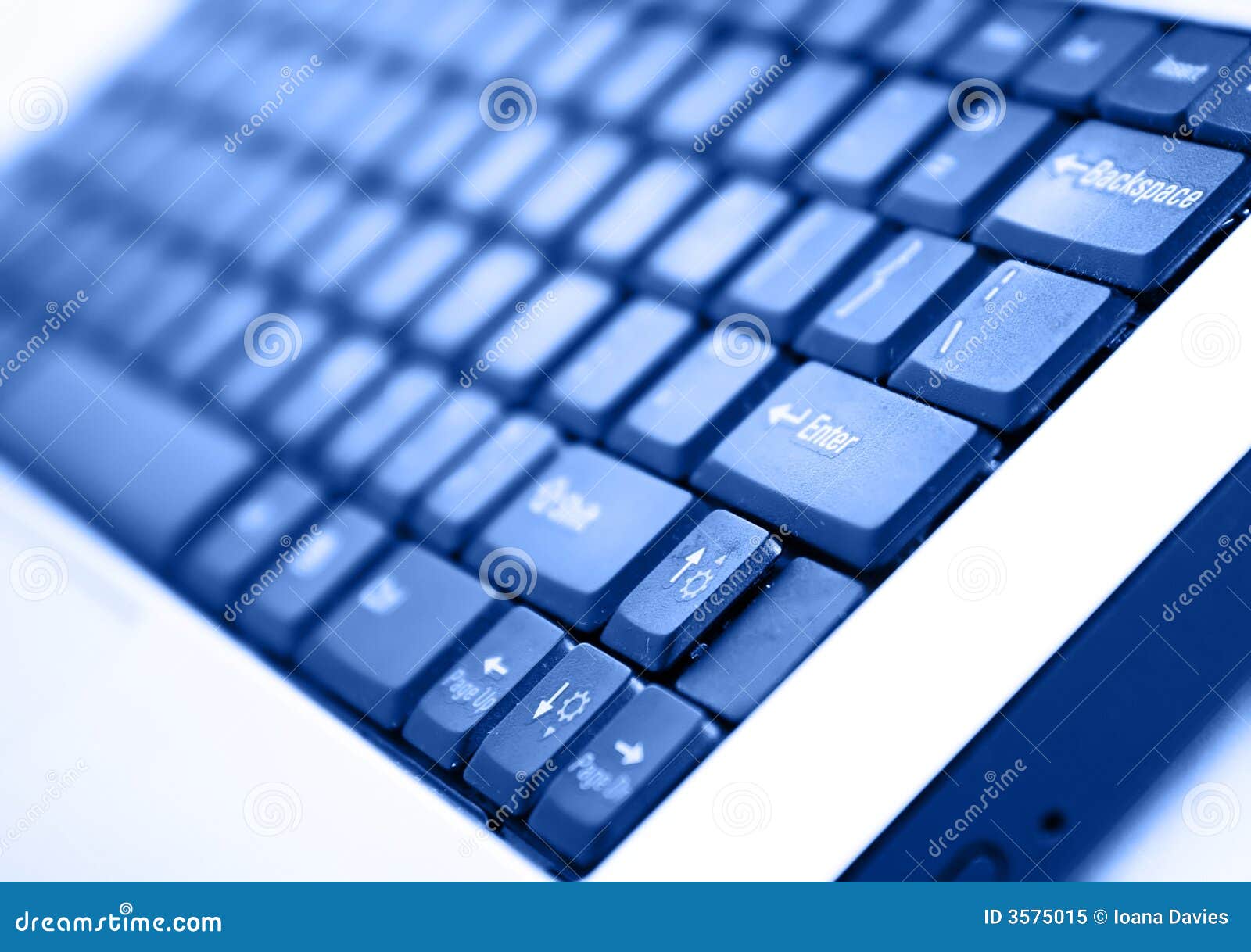 Laptop keyboard stock image. Image of contemporary, wireless - 3575015