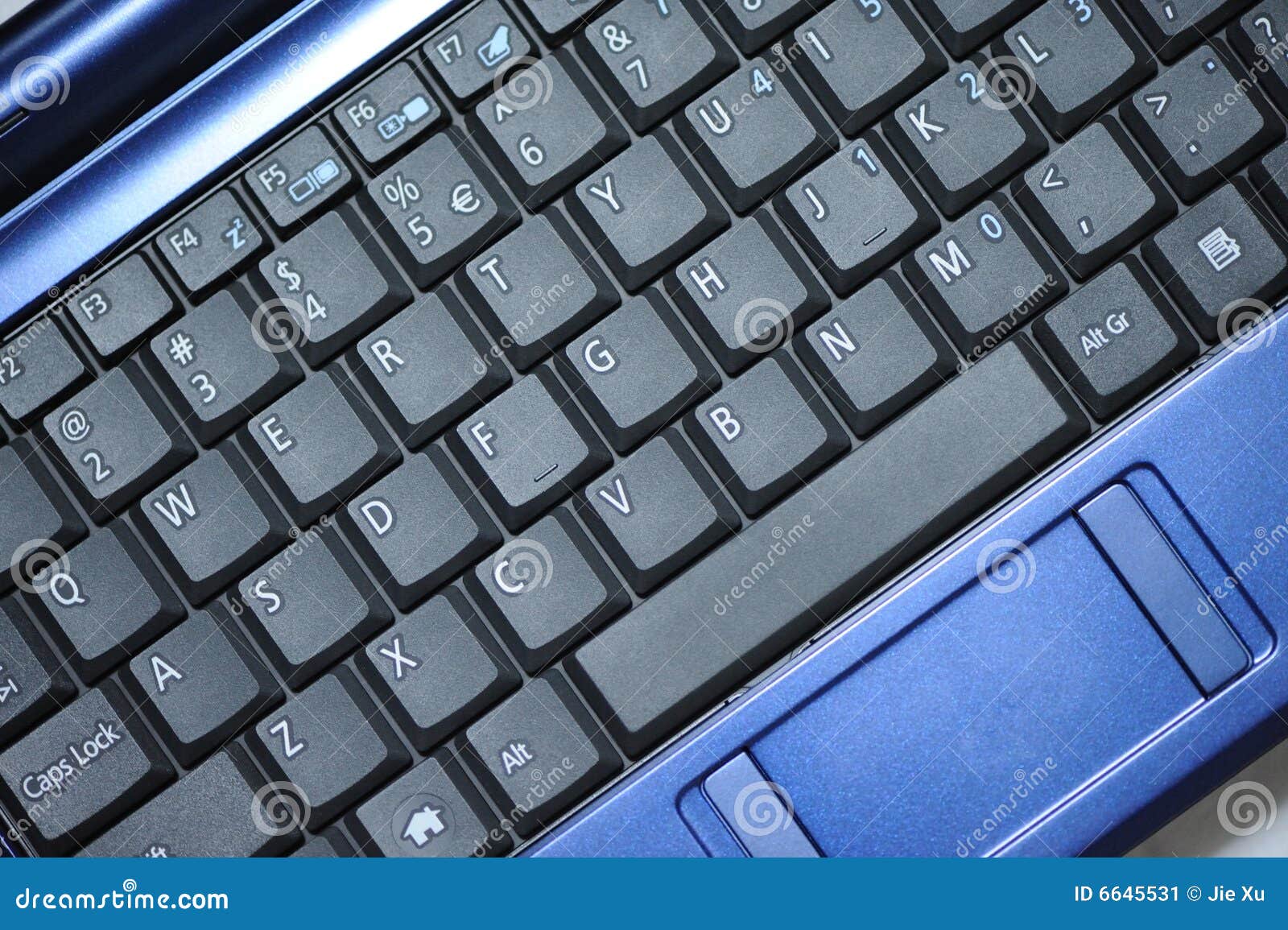 Laptop keyboard stock image. Image of notebook, technology - 6645531