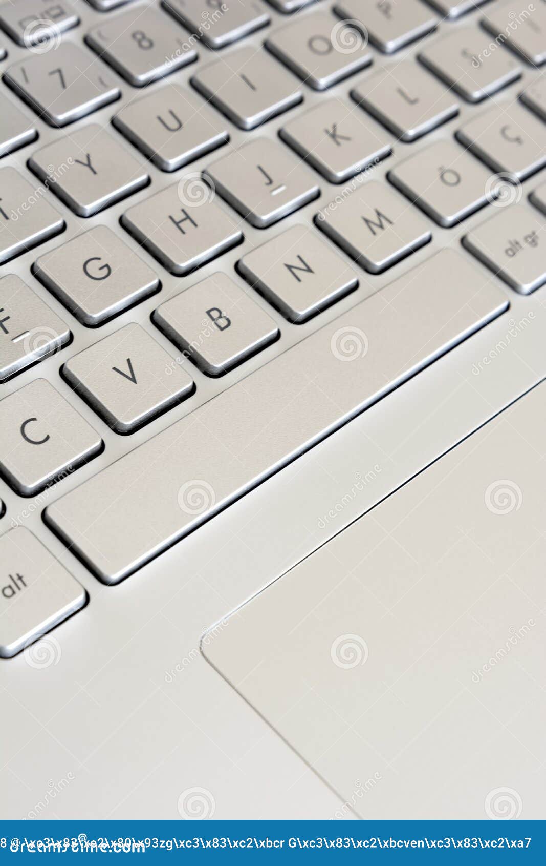 Laptop Keyboard stock photo. Image of metallic, gray - 54262328