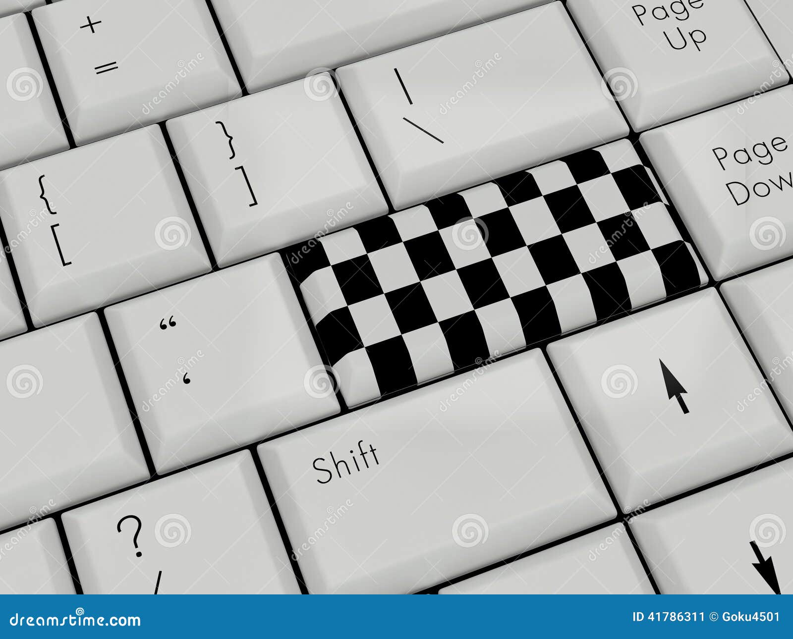 Laptop Keyboard Finish Flag Stock Image - Image of isolated, crisis ...