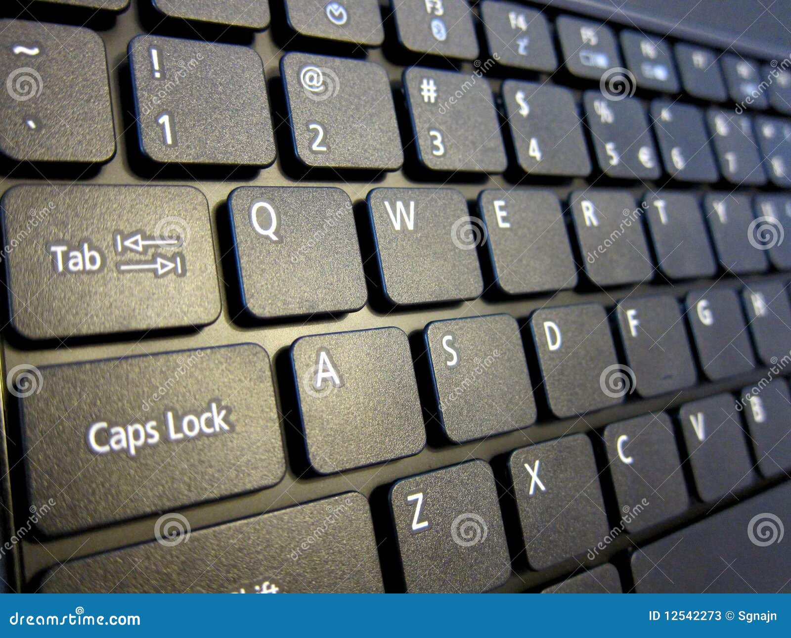 Laptop Keyboard Keys stock image. Image of equipment - 12542273