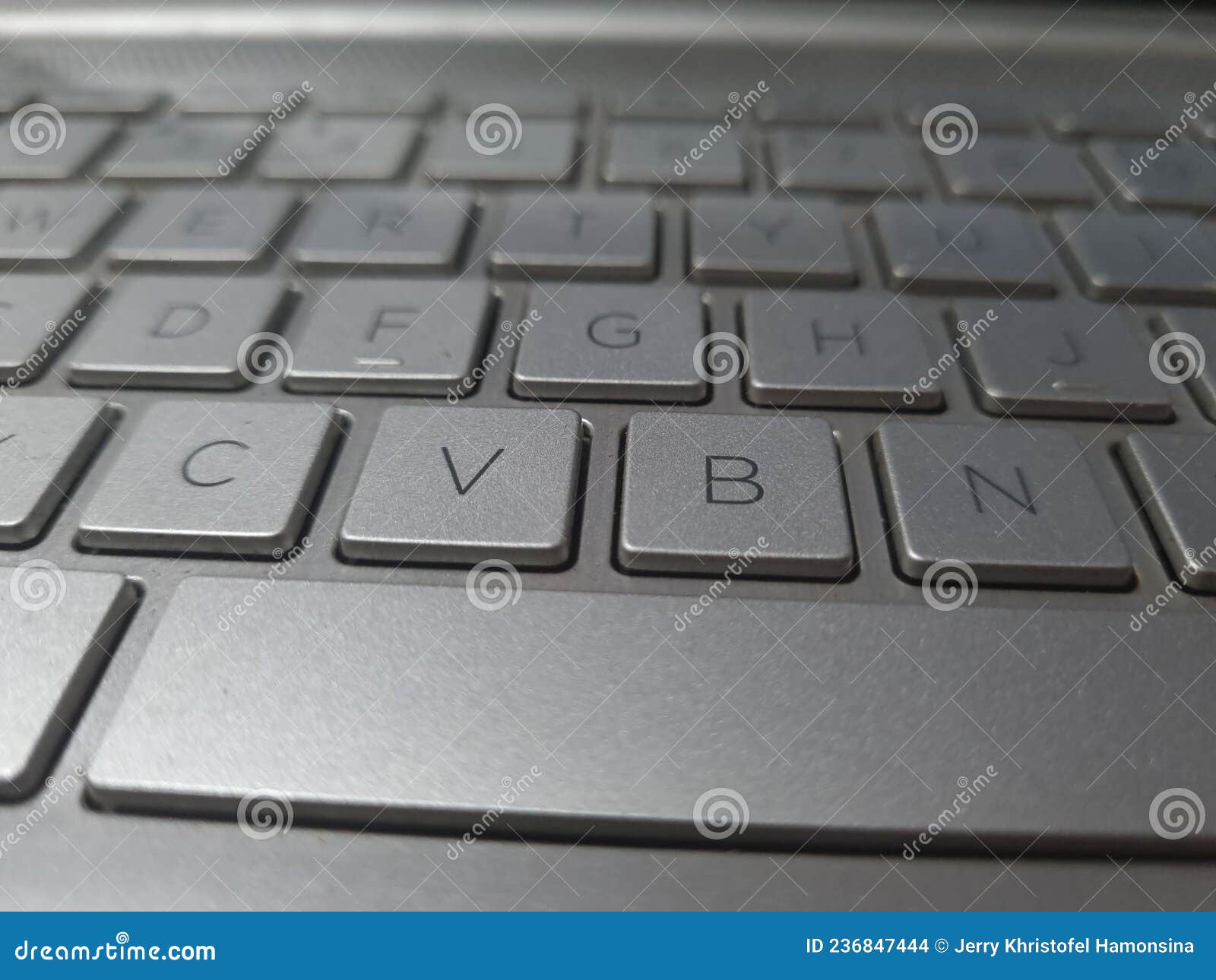 Laptop Keyboard Keys in Dark Mode Stock Photo - Image of quail, keybo ...