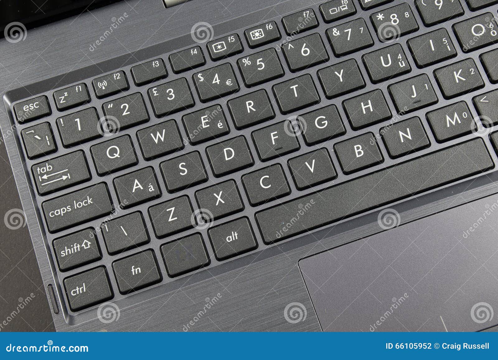 Laptop keyboard left side stock photo. Image of side - 66105952