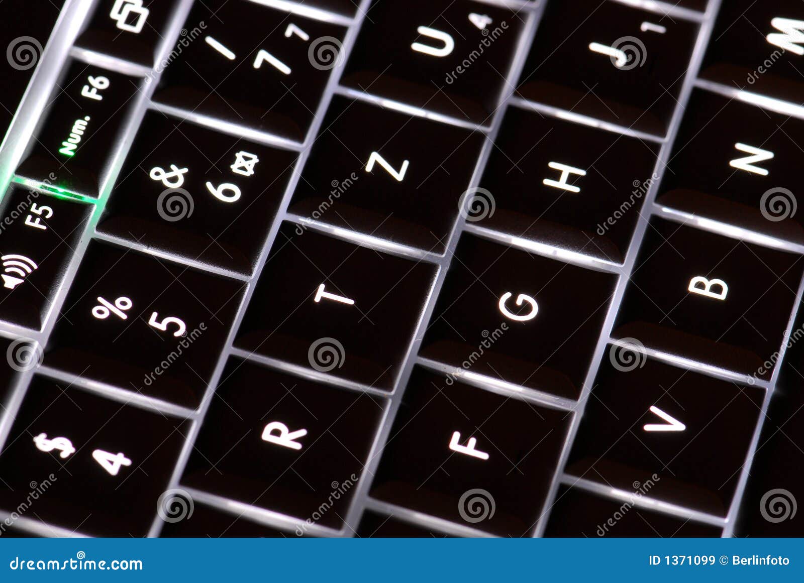 Laptop keys stock image. Image of computers, communications - 1371099