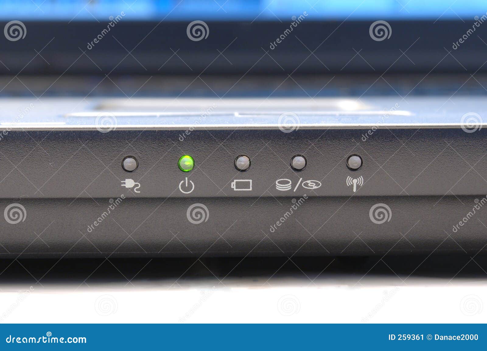 Laptop LED s stock image. Image of laptop, stand, battery - 259361
