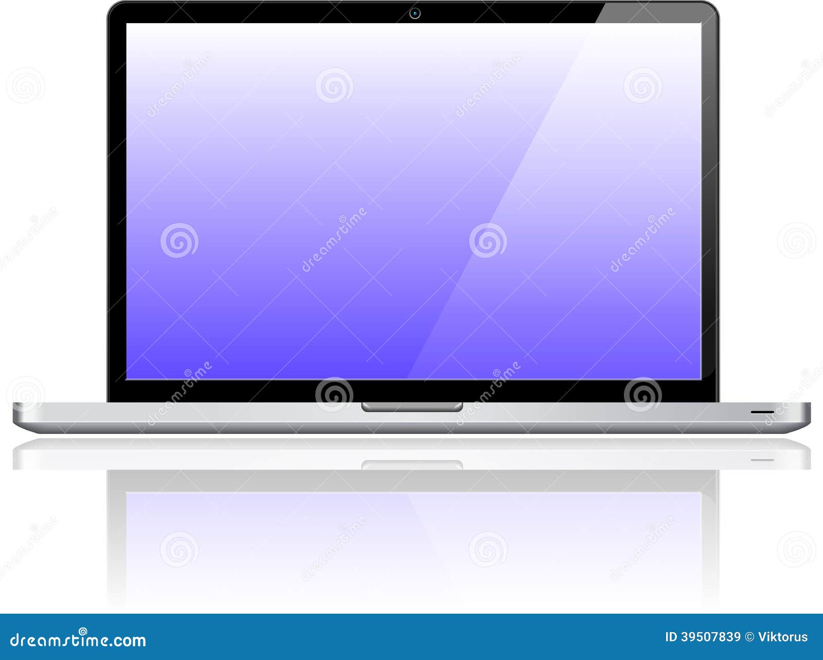 Laptop Notebook Personal Computer Stock Vector - Illustration of ...