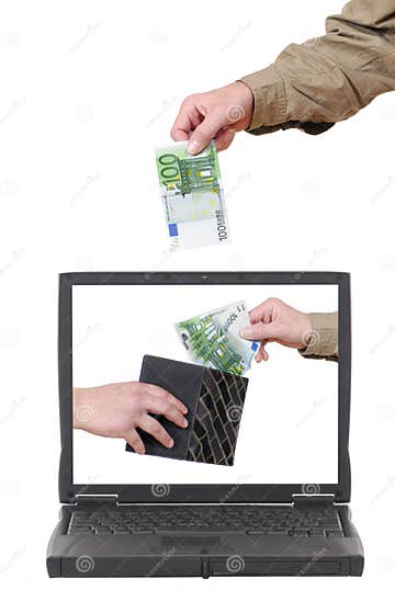 Laptop, online banking stock image. Image of keyboard - 2118869