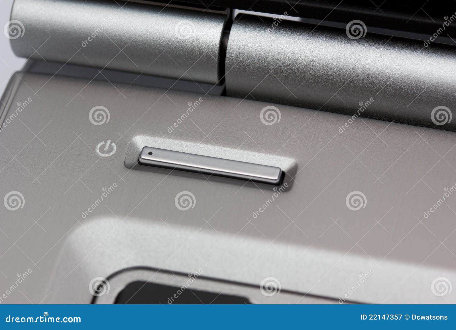 Laptop Power Button stock image. Image of power, switch - 22147357