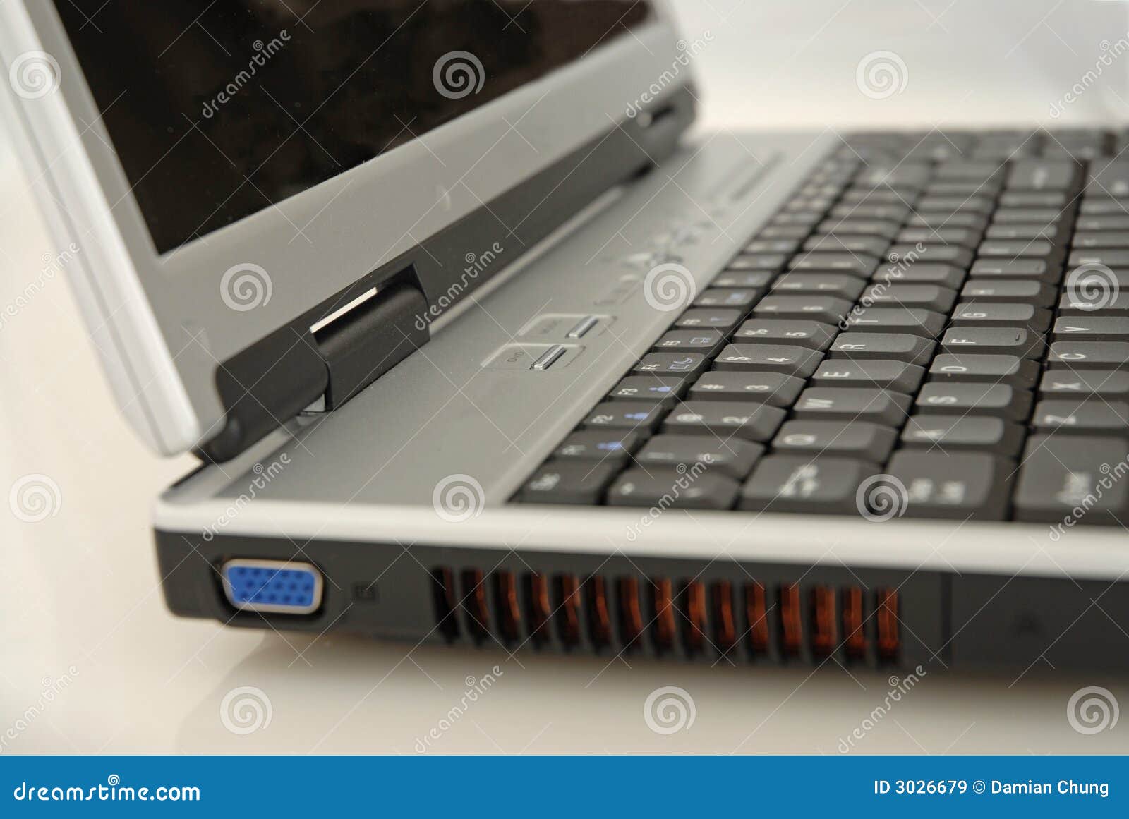 Laptop profile stock image. Image of macro, communication - 3026679