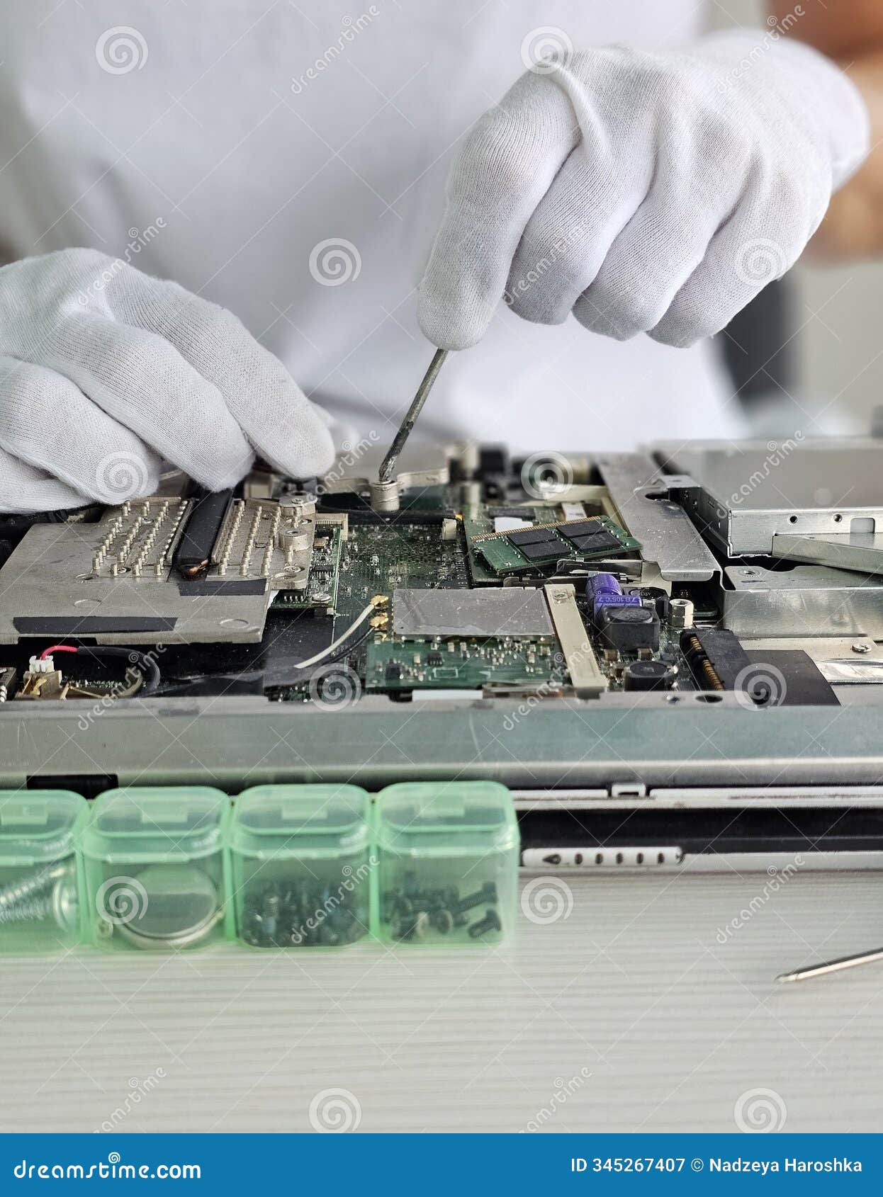 Laptop Repair Royalty-Free Stock Photography | CartoonDealer.com #20353319
