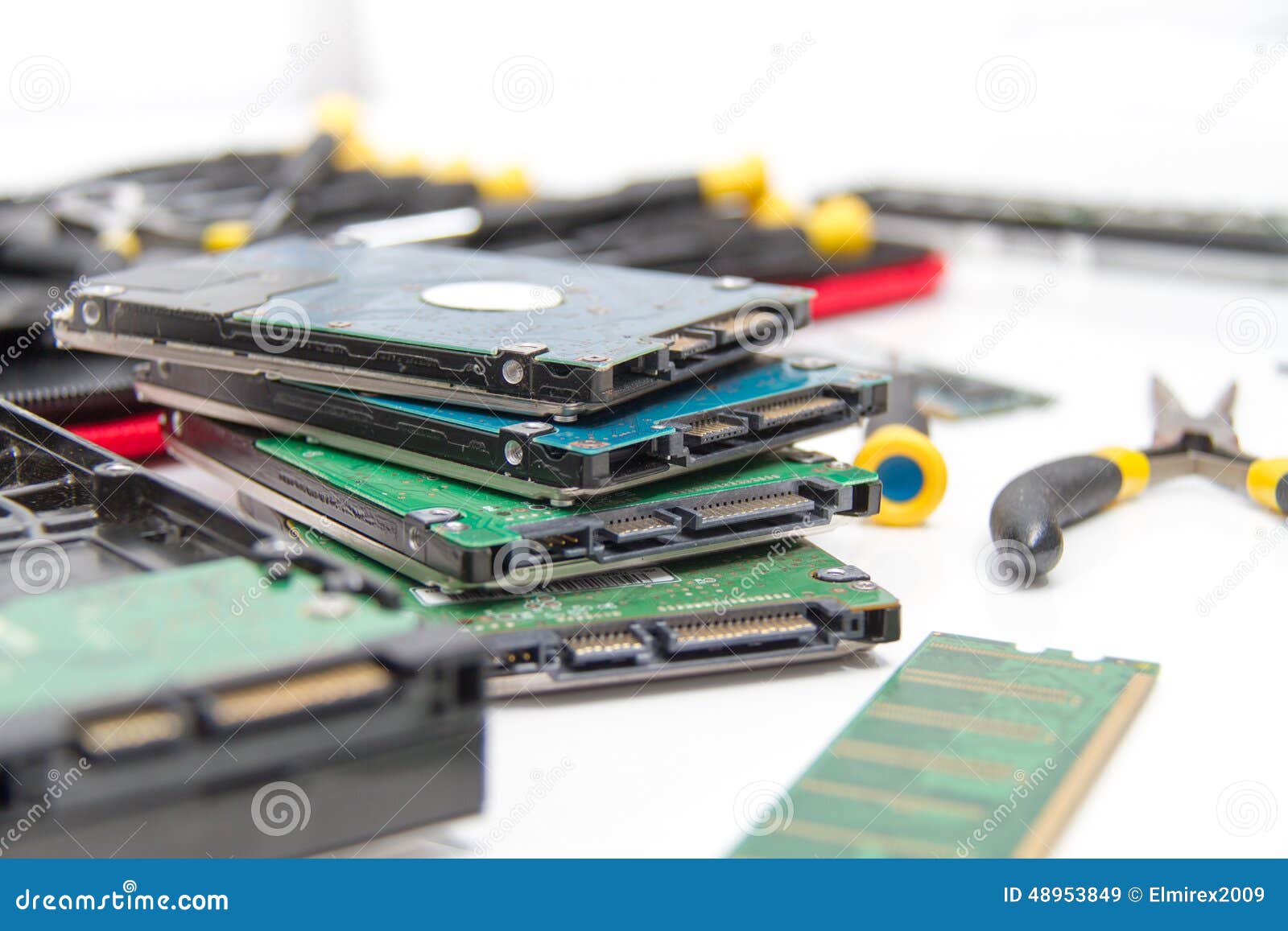 Laptop Repair. Replacement Chip Graphics Card On The Infrared Soldering ...