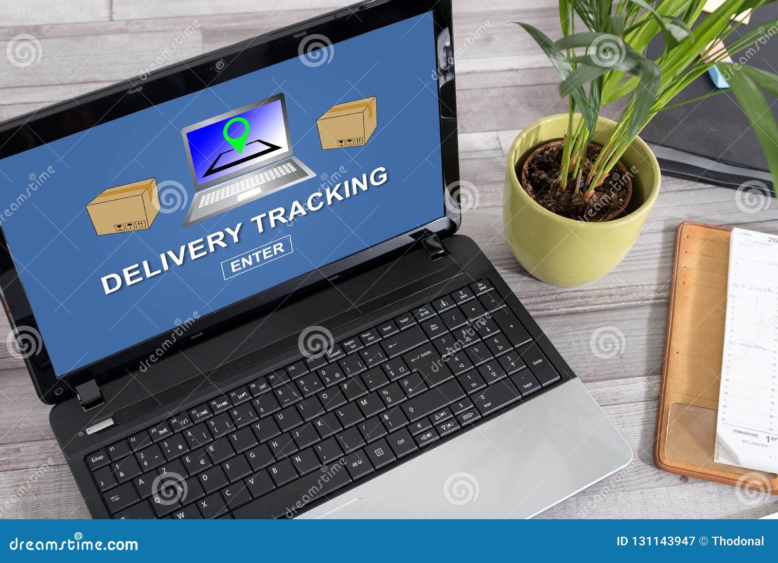Delivery Tracking Concept on a Laptop Stock Image - Image of service ... Delivery Tracking Concept on a Laptop Stock Image - Image of service ...