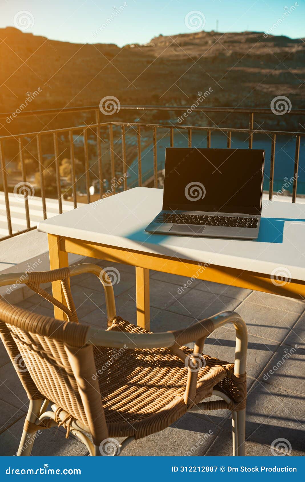Freelancing and Remote Work Concept Stock Image - Image of office ...