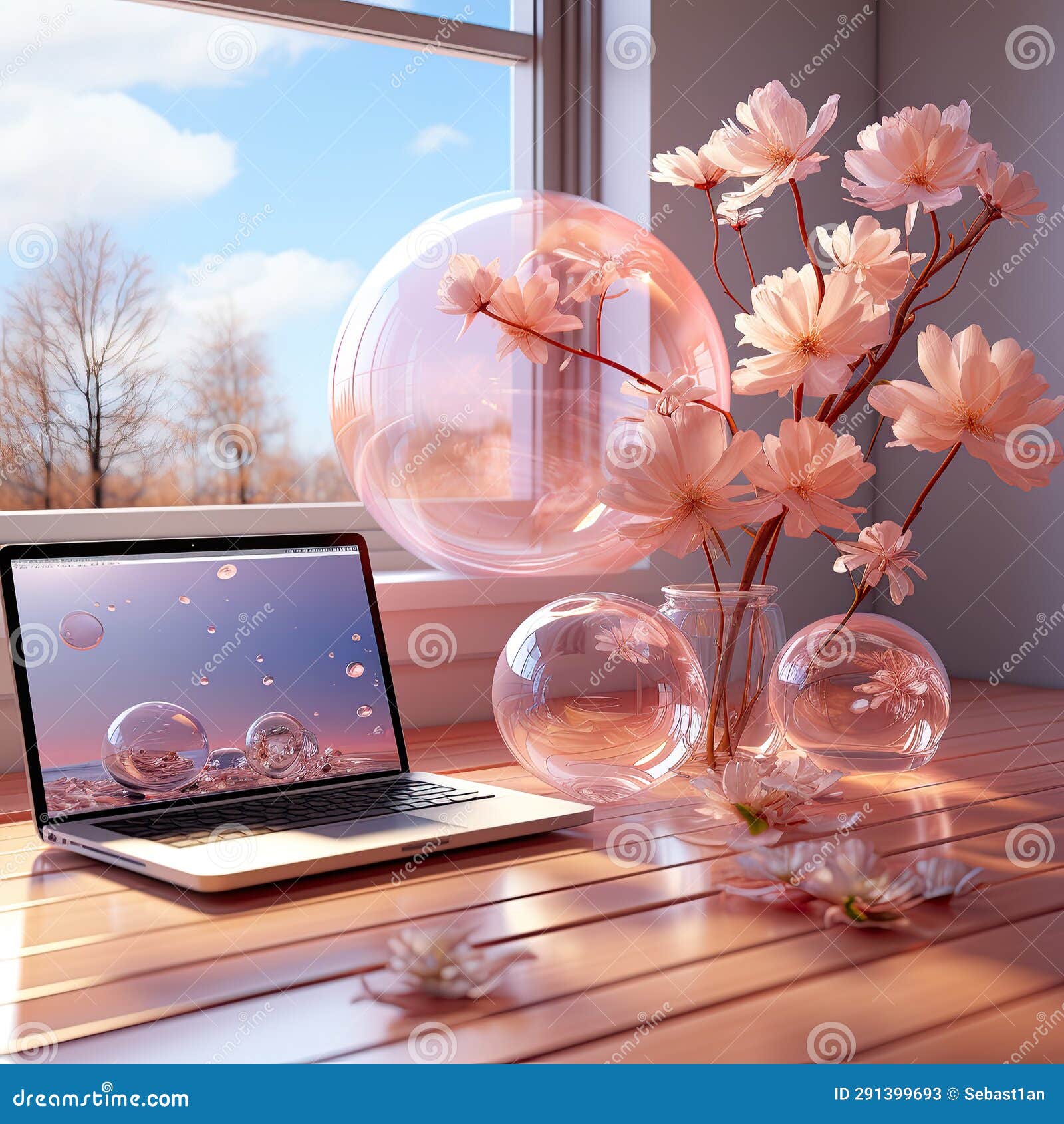 Creating A Modern Living Room With An Open-Concept Layout Royalty-Free ...