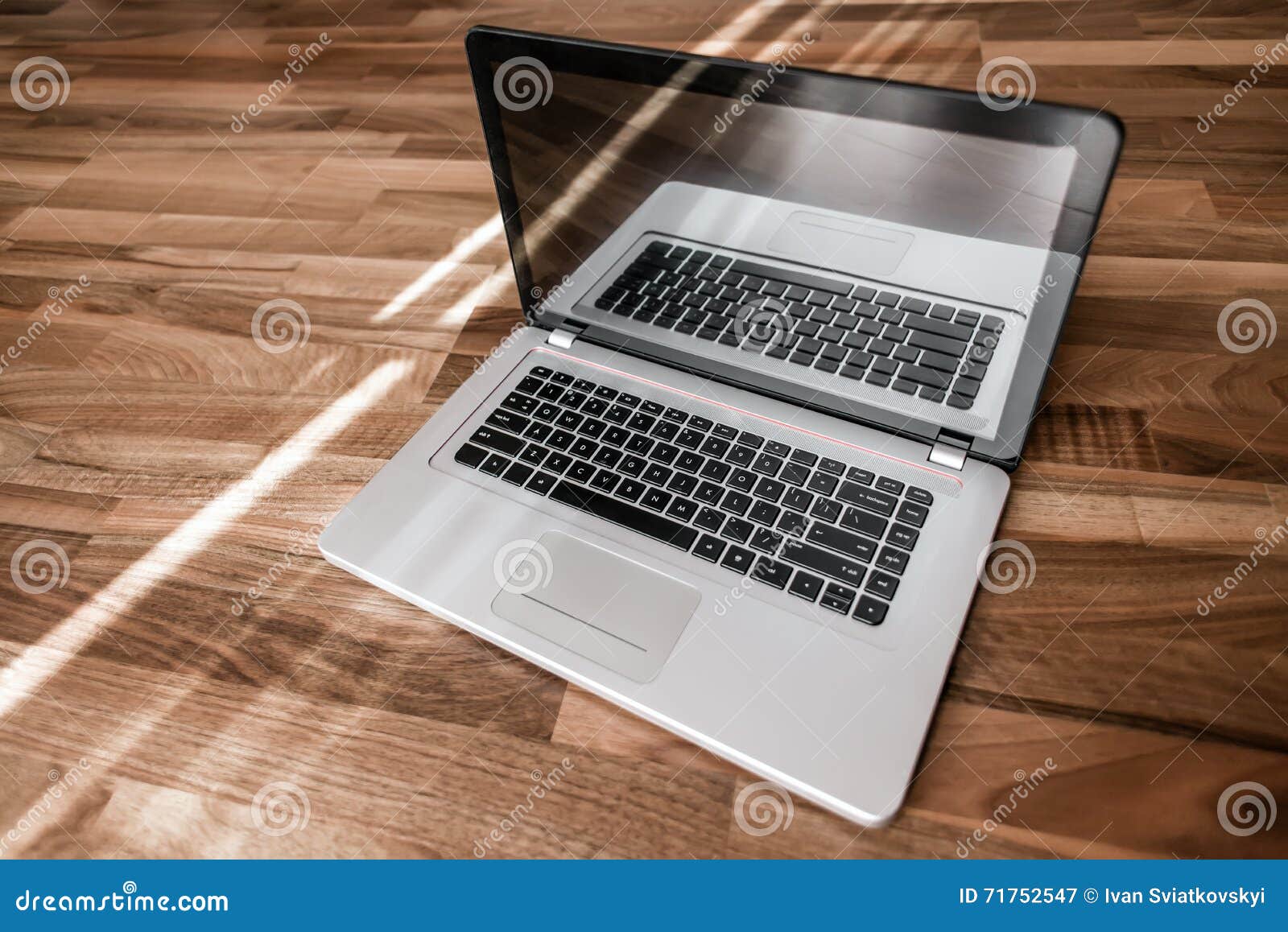 Laptop table stock image. Image of screen, laptop, connect - 71752547