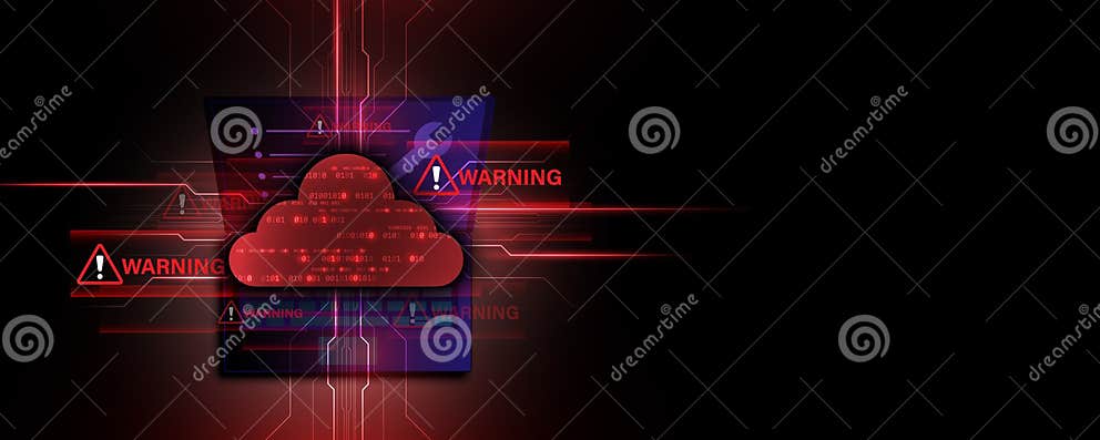 Laptop Technology Background Picture Security Concept of Cloud Data Communication Network System ...