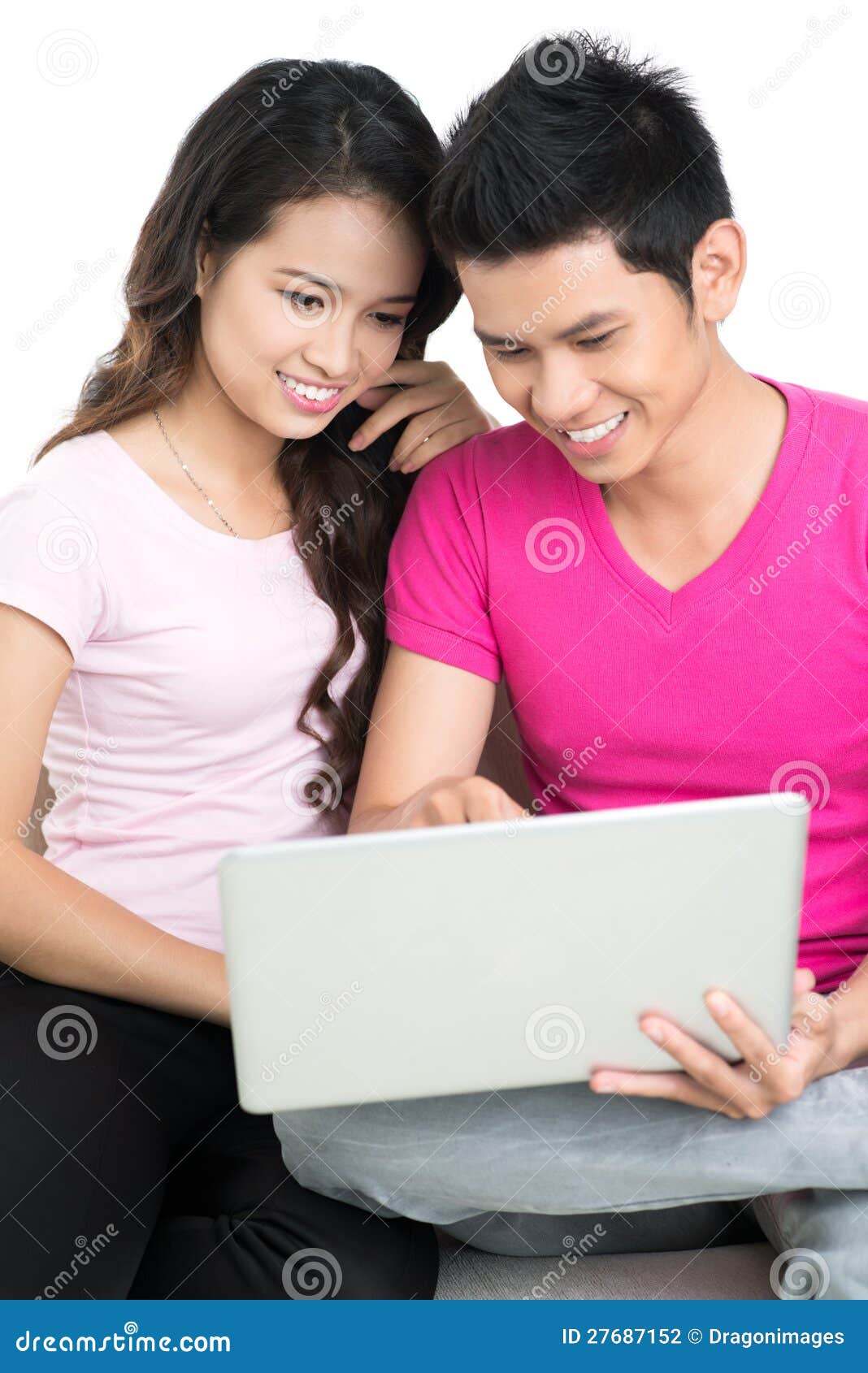 Laptop time stock photo. Image of charming, comfortable - 27687152