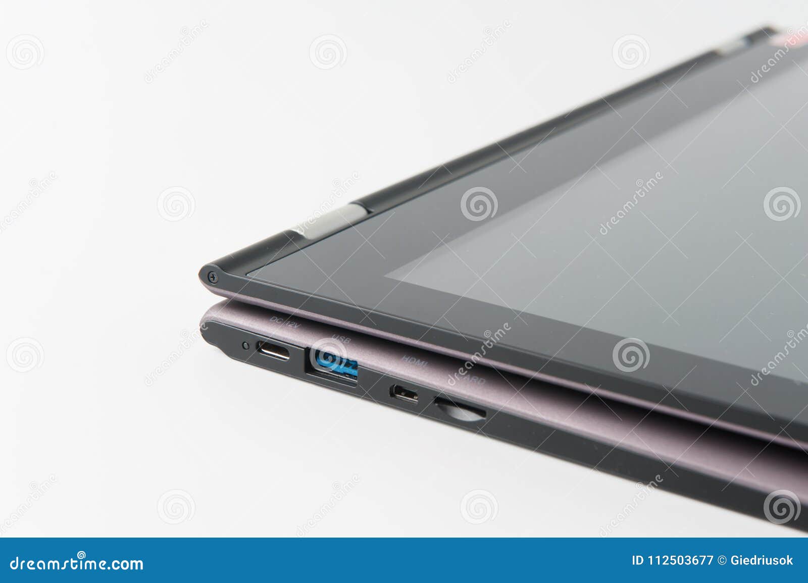 Laptop with Touch Screen Mode Stock Image - Image of internet, tech ...