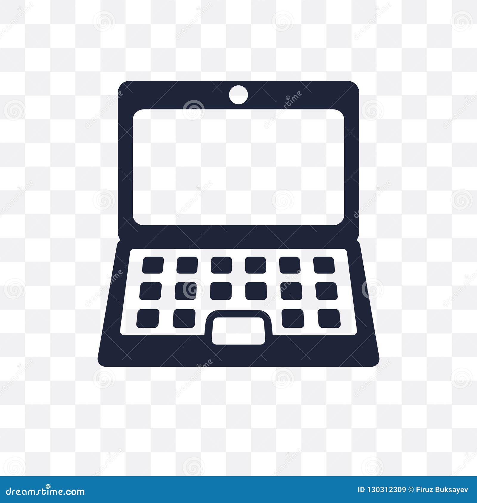 Laptop Transparent Icon. Laptop Symbol Design from Electronic De Stock ...