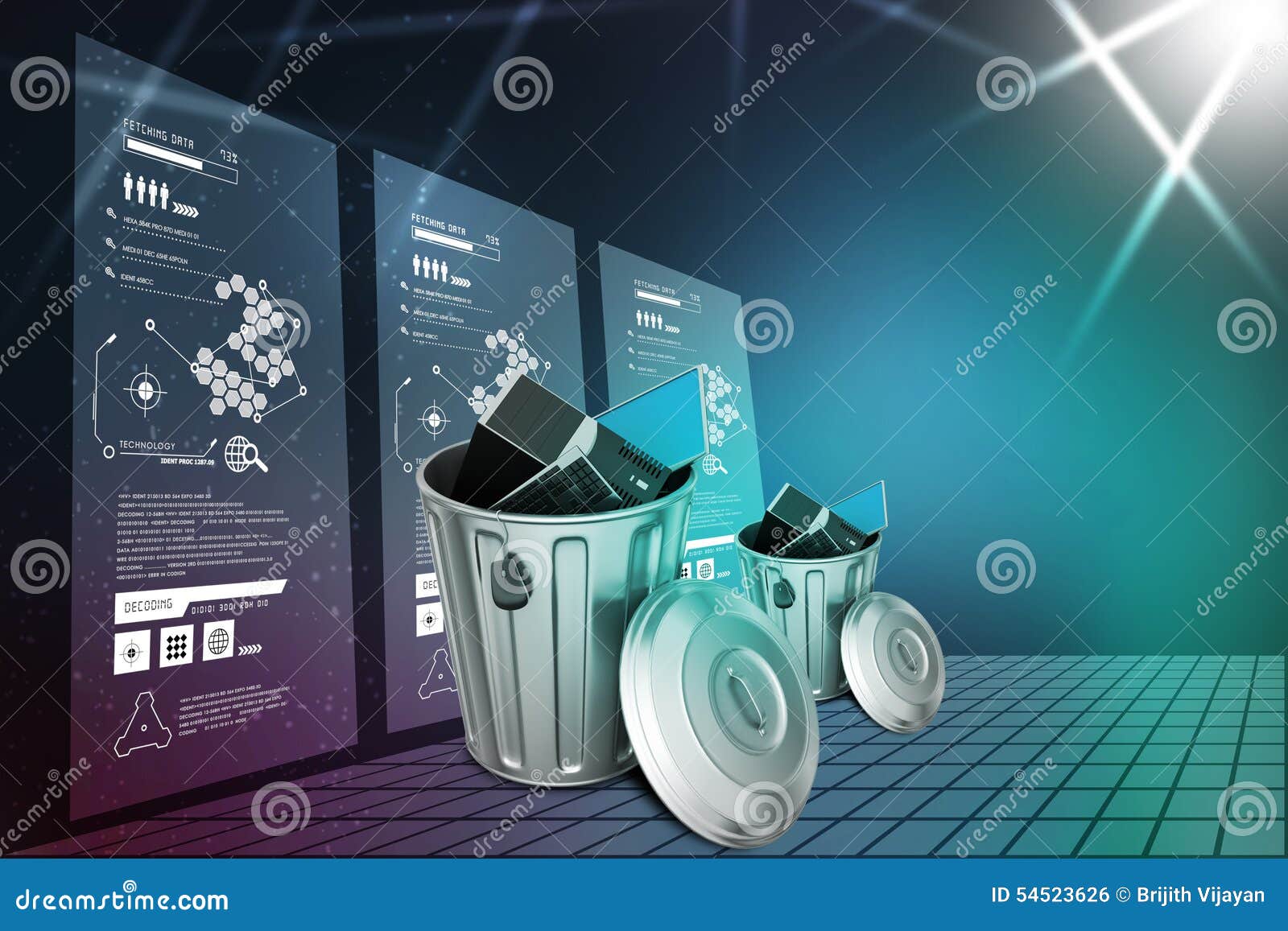 Bin Laptop Stock Illustrations – 1,606 Bin Laptop Stock Illustrations ...