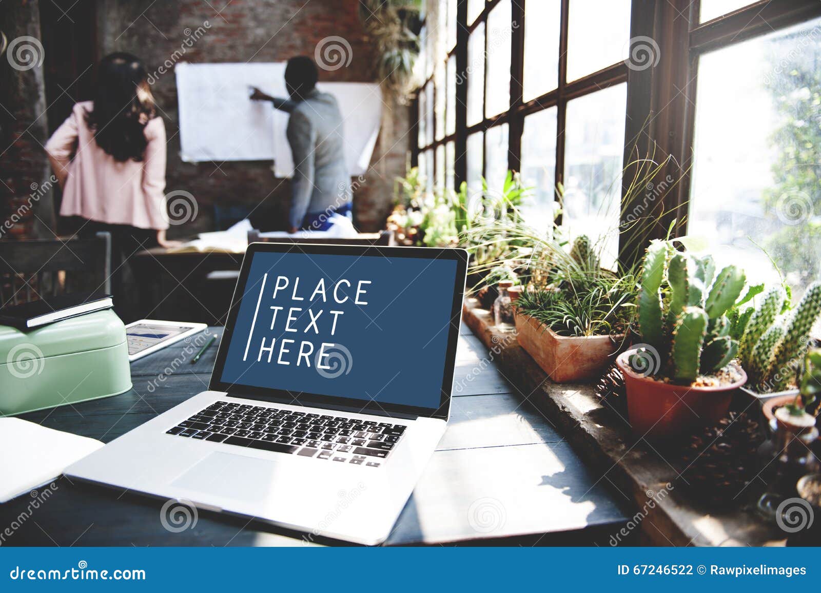 Laptop Working Technology Commercial Copy Space Concept Stock Photo ...