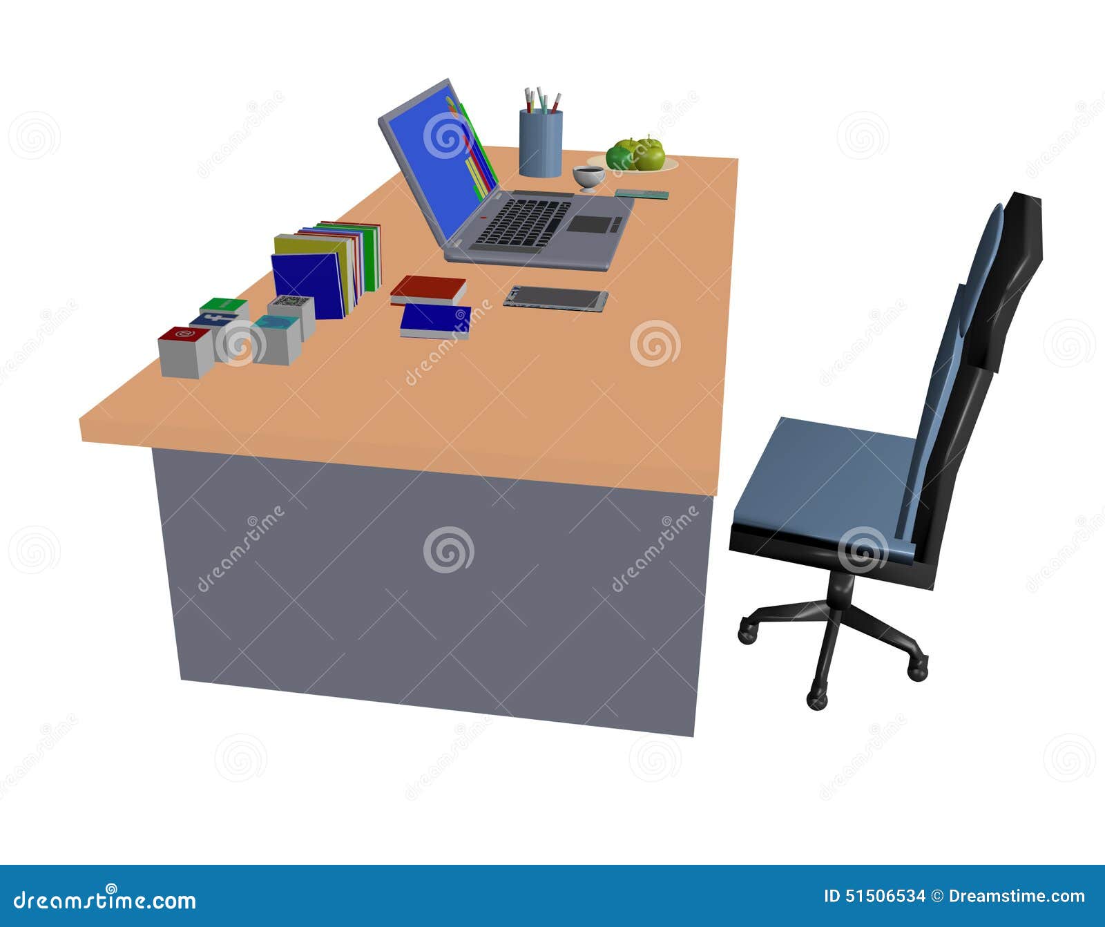 Laptop workstation stock photo. Image of social, communication - 51506534