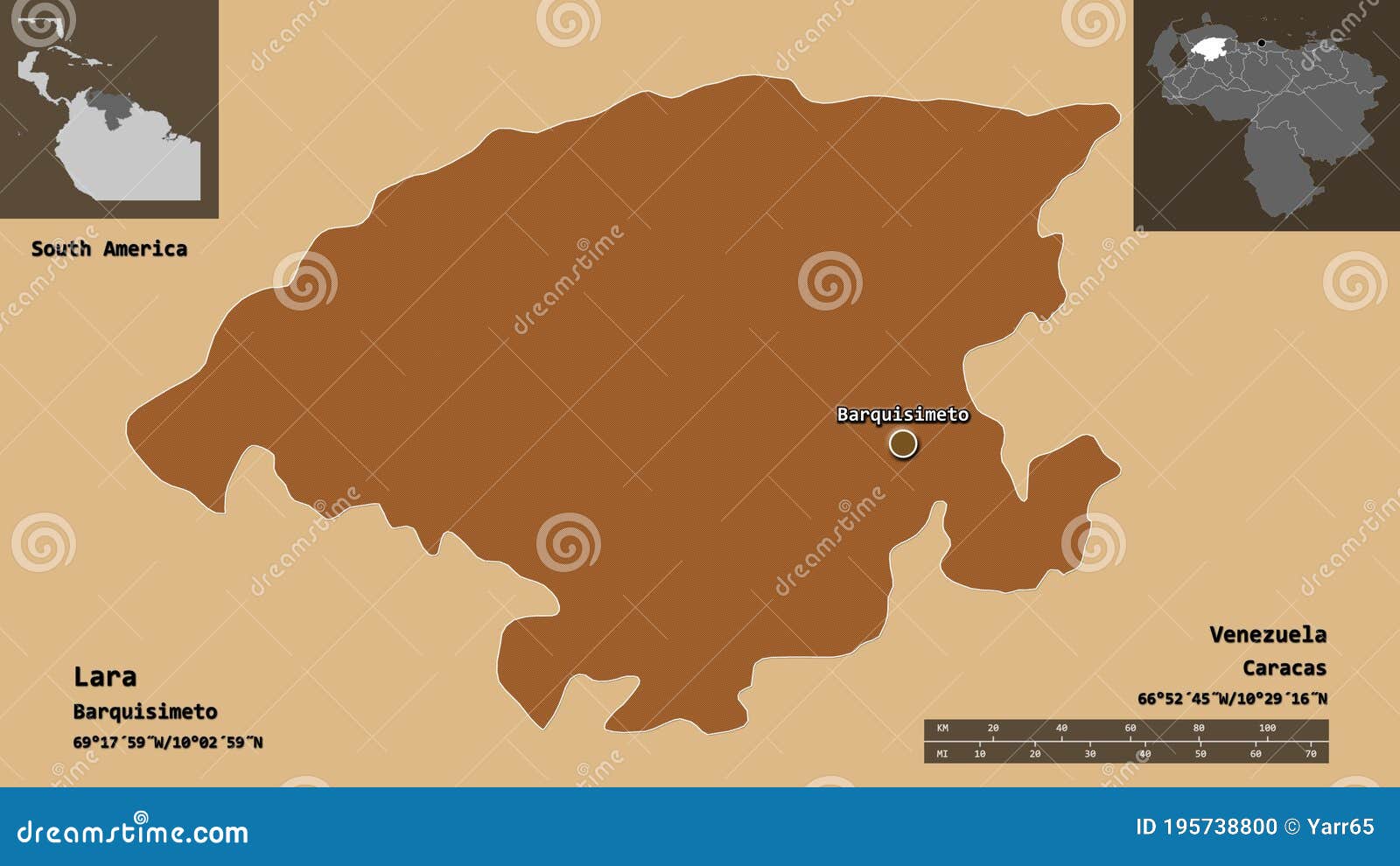 Lara, State of Venezuela,. Previews. Pattern Stock Illustration ...