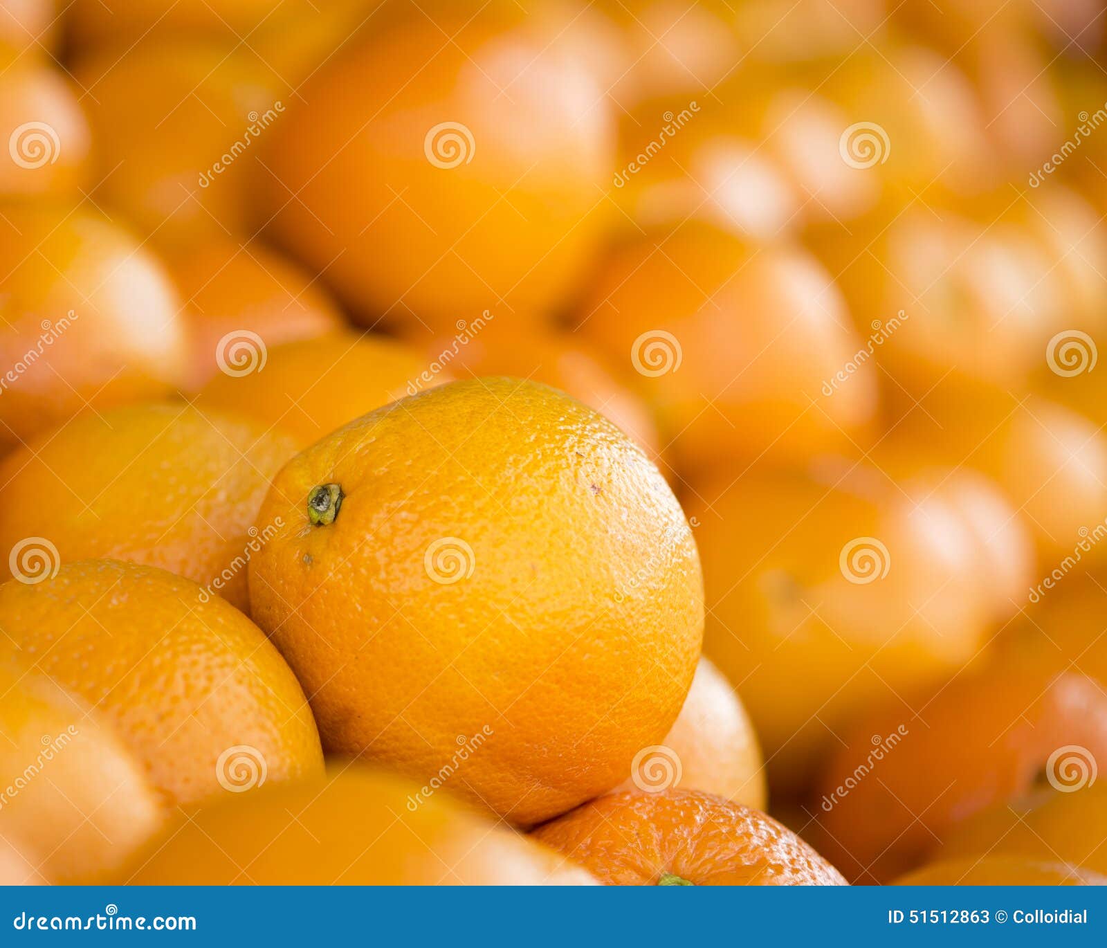 Laranjas imagem de stock. Imagem de citrino, mercado - 51512863