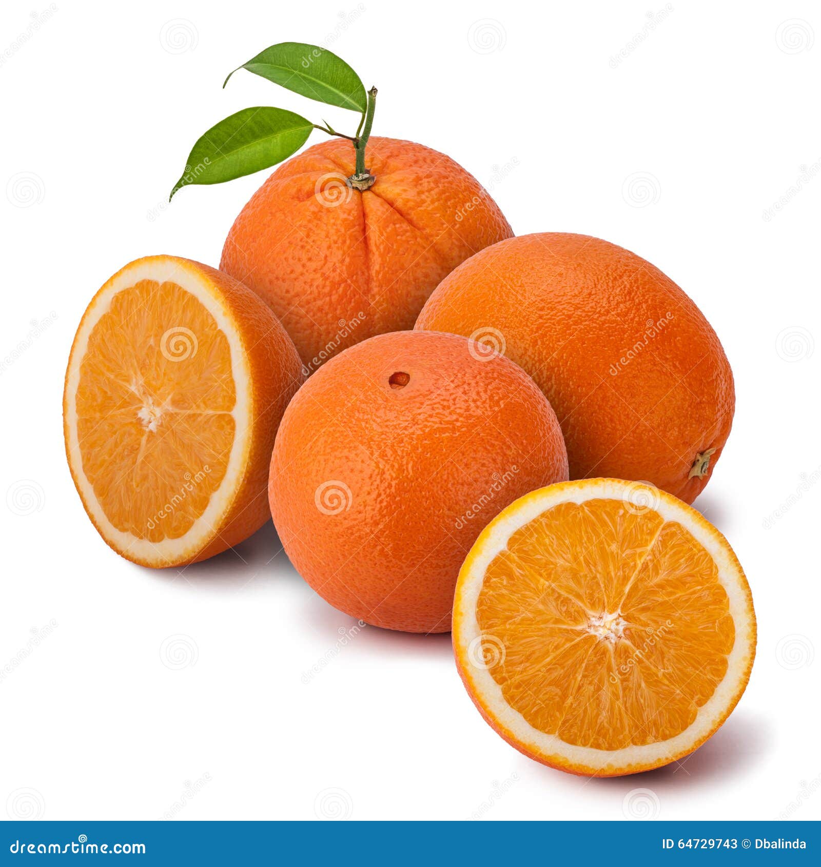 Laranjas imagem de stock. Imagem de citrino, orgânico - 64729743